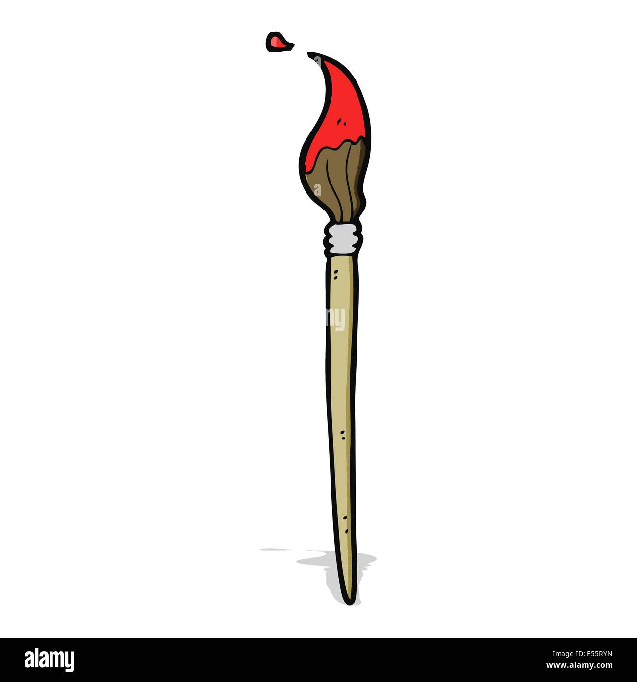 cartoon artist's brush Stock Vector Image & Art - Alamy