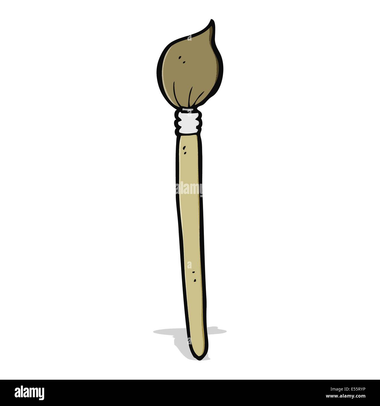 cartoon artist's brush Stock Vector Image & Art - Alamy