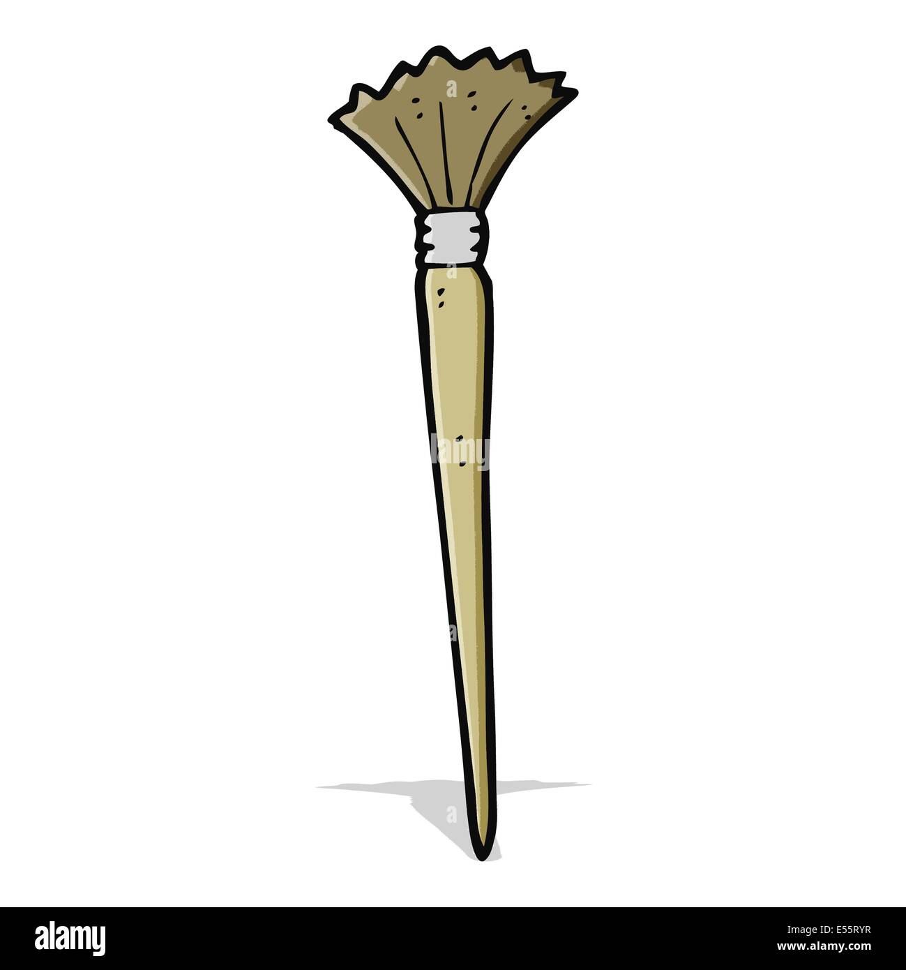 cartoon artist's brush Stock Vector Image & Art - Alamy