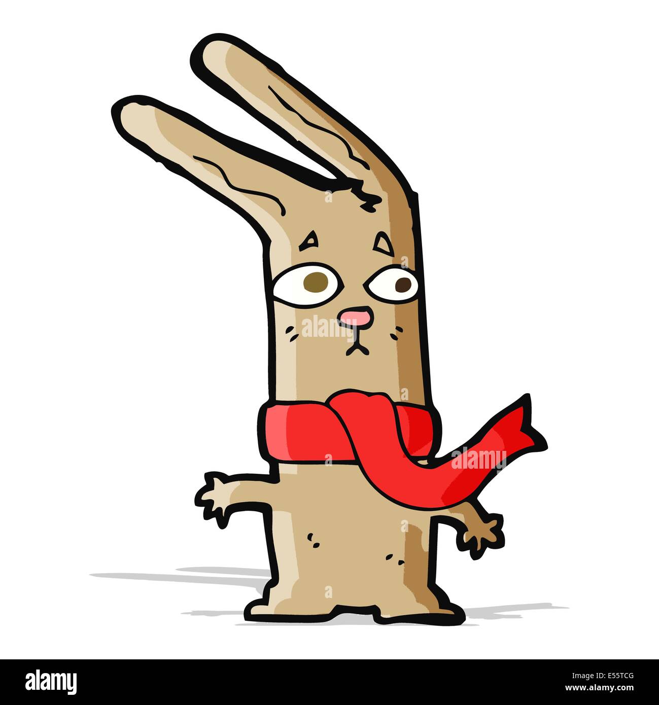 Unhappy rabbit Stock Vector Images - Alamy