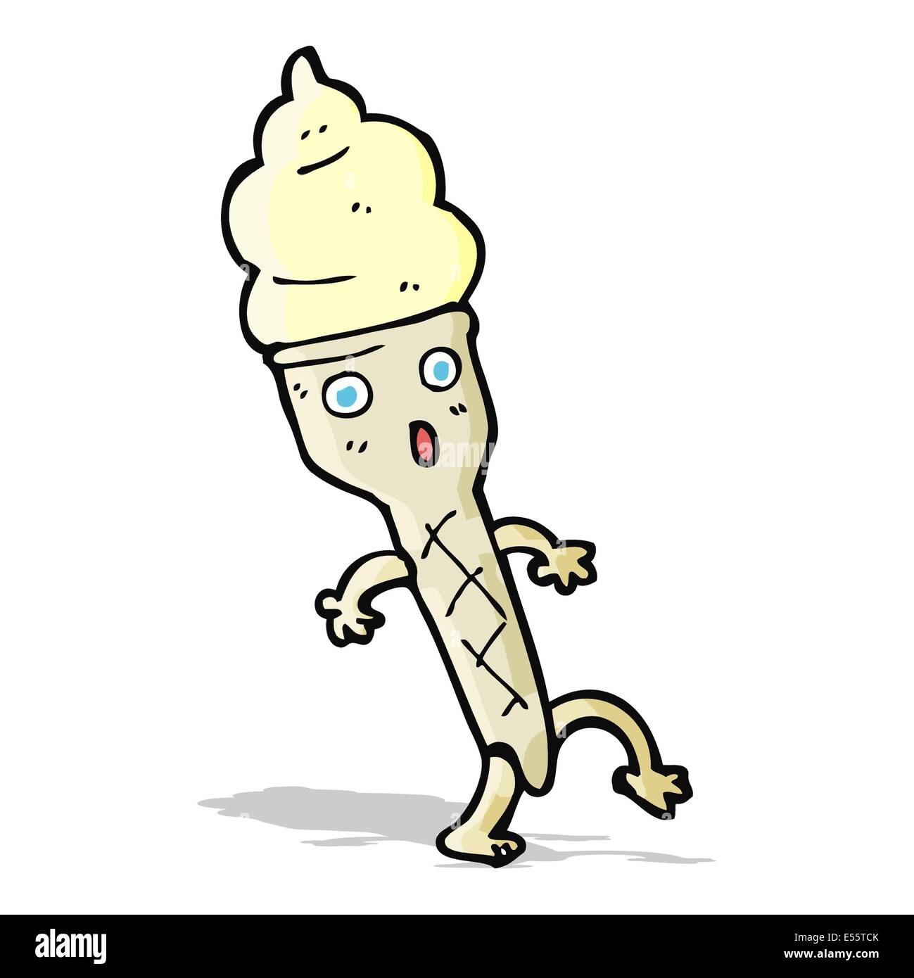 cartoon ice cream Stock Vector Image & Art - Alamy