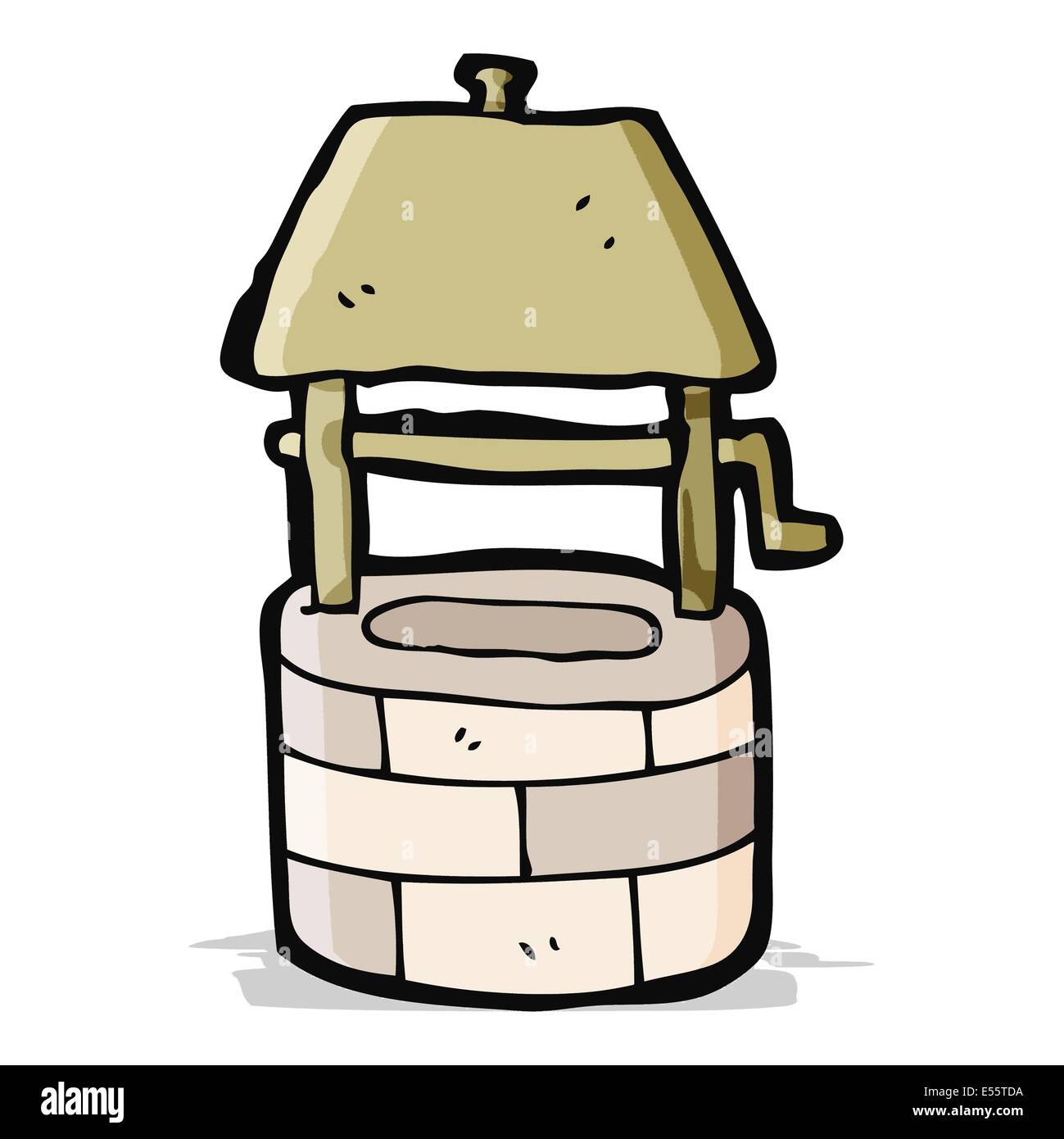 Cartoon wishing well Cut Out Stock Images & Pictures - Alamy