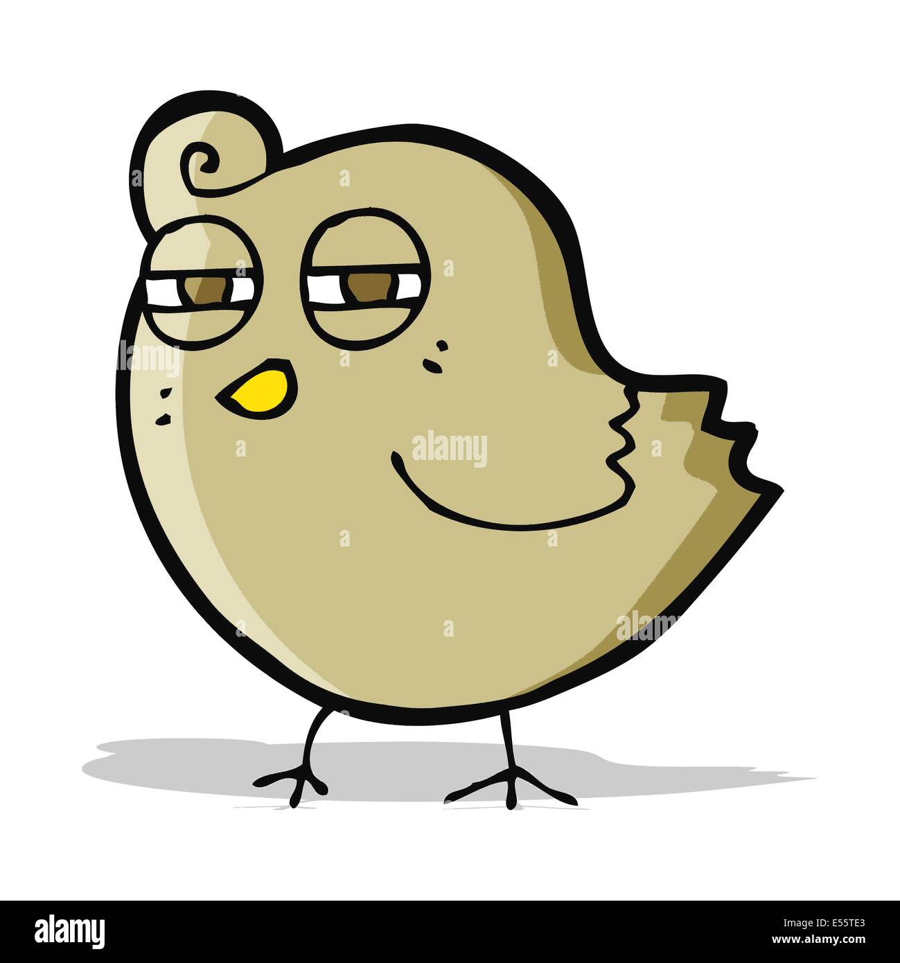funny cartoon bird Stock Vector Image & Art - Alamy