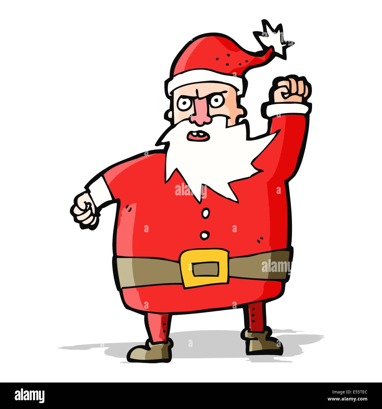 cartoon santa claus Stock Vector Image & Art - Alamy