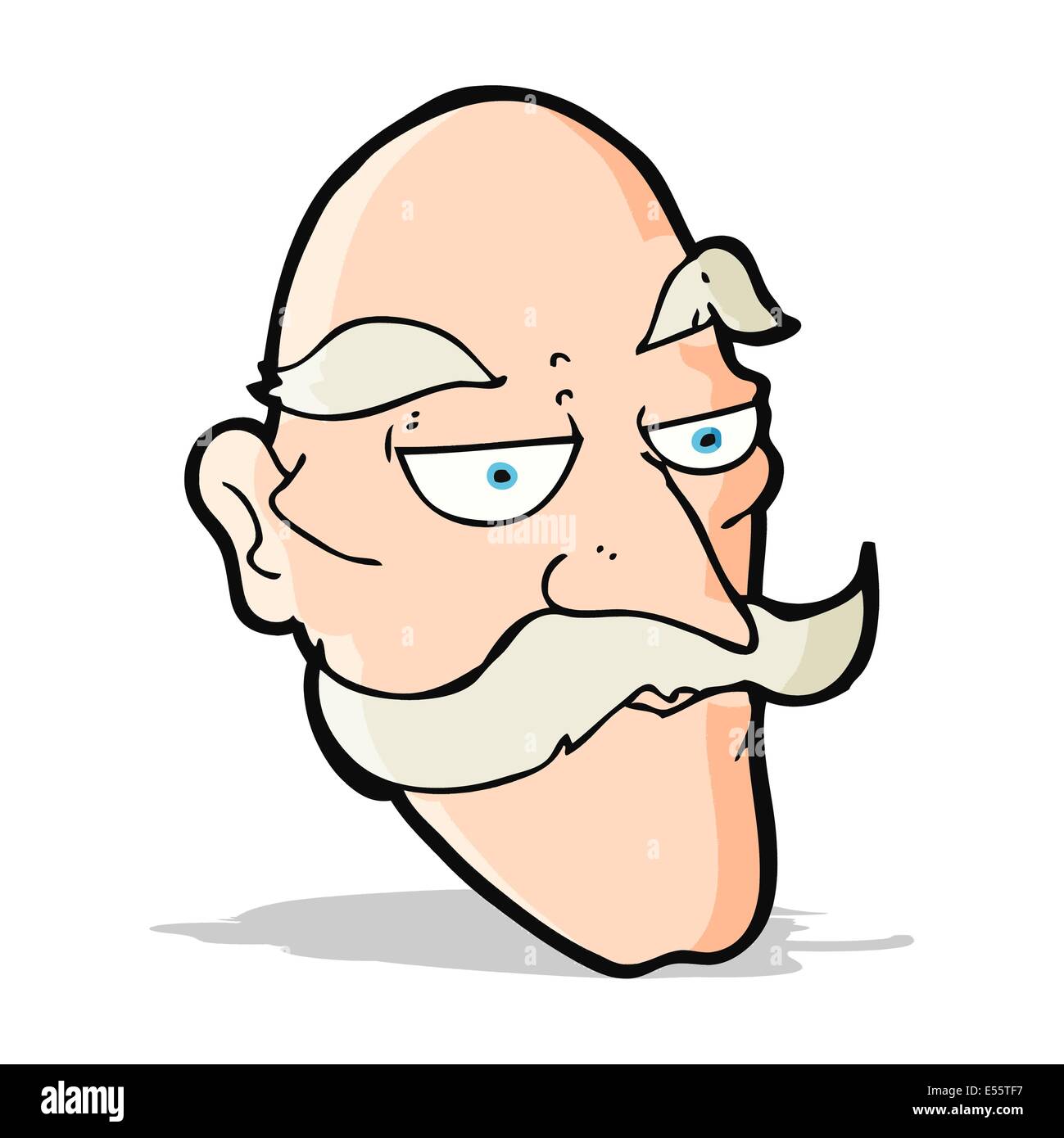 cartoon old man face Stock Vector Image & Art - Alamy