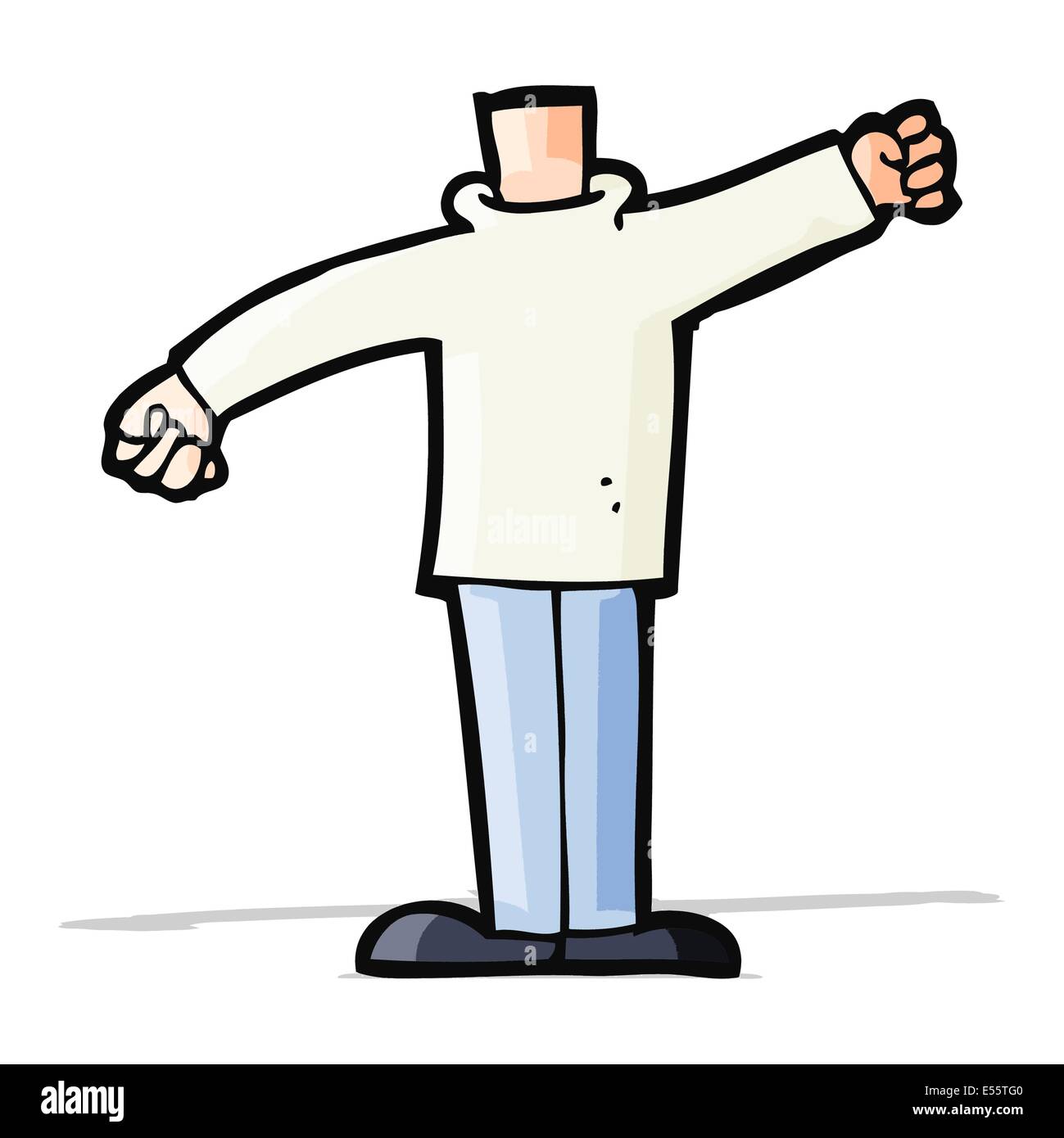 cartoon body waving arms (mix and match cartoons or add own photos ...