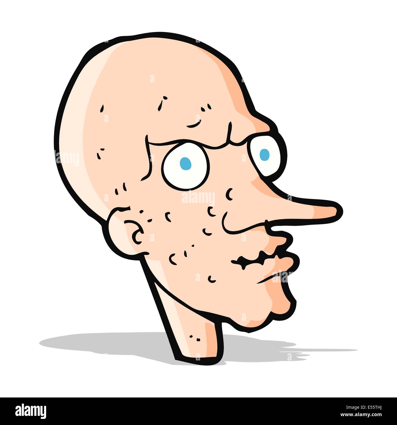 cartoon evil old man Stock Vector Image & Art - Alamy