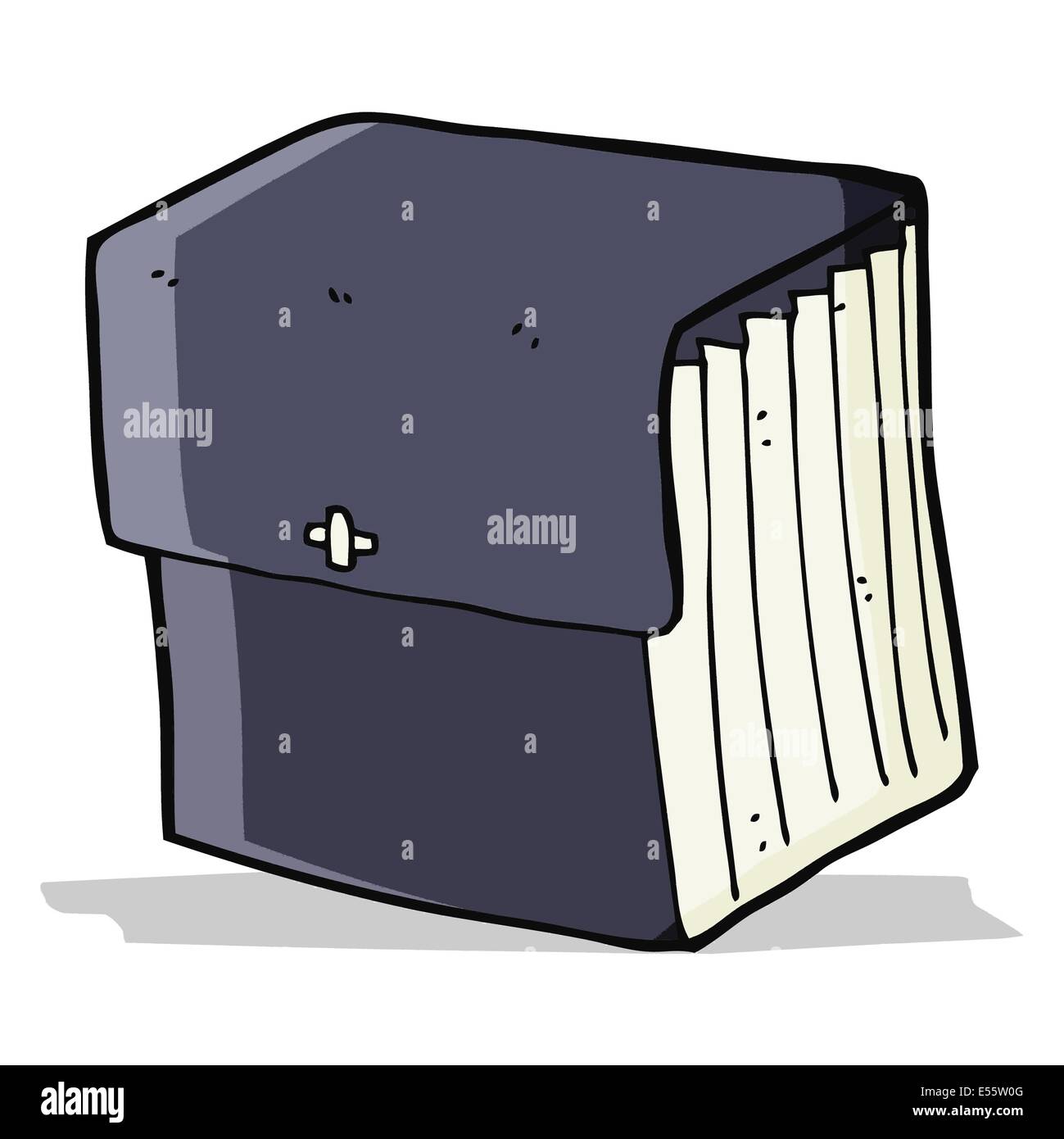 cartoon business files Stock Vector Image & Art - Alamy