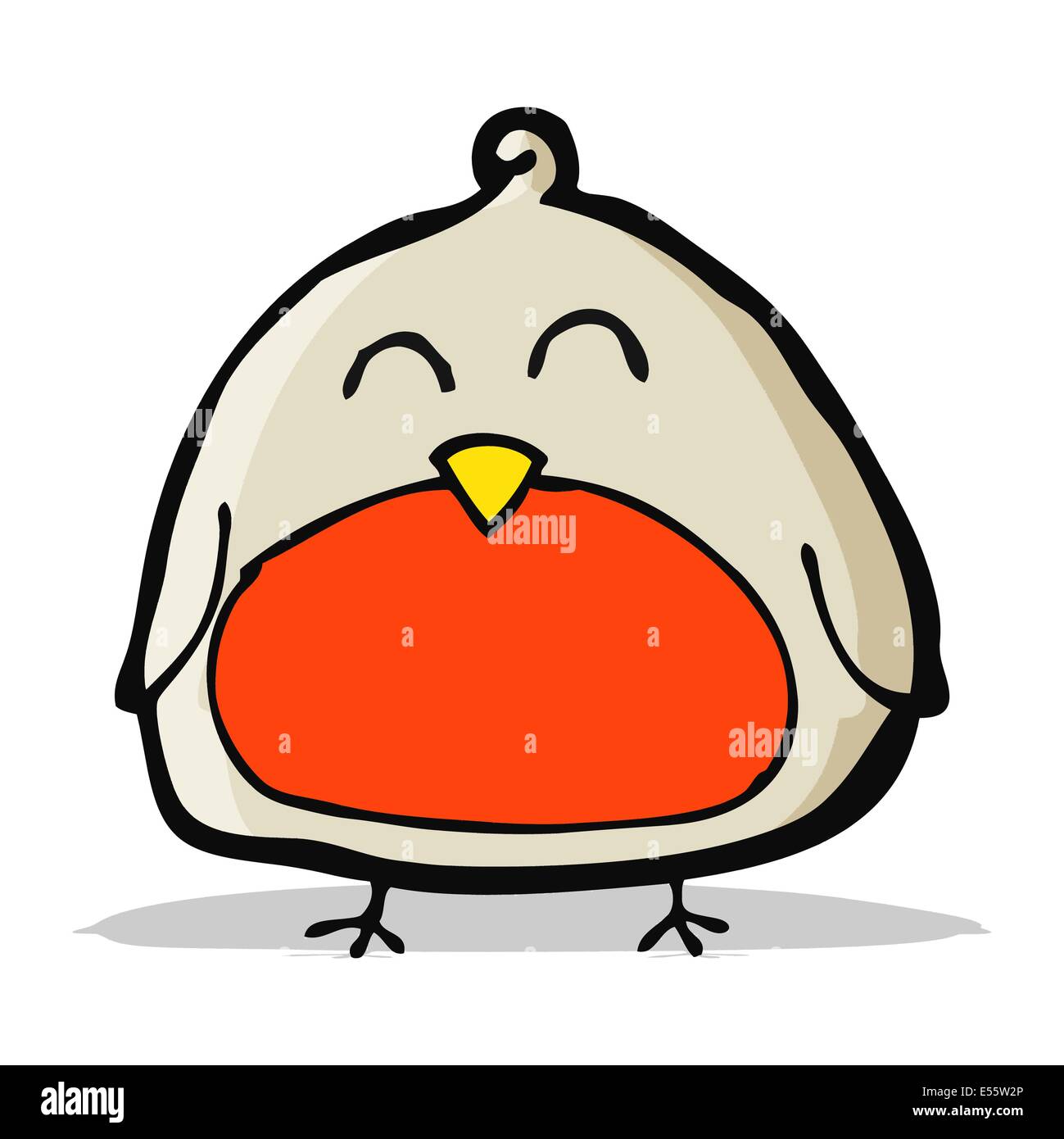 funny cartoon christmas robin Stock Vector Image & Art - Alamy