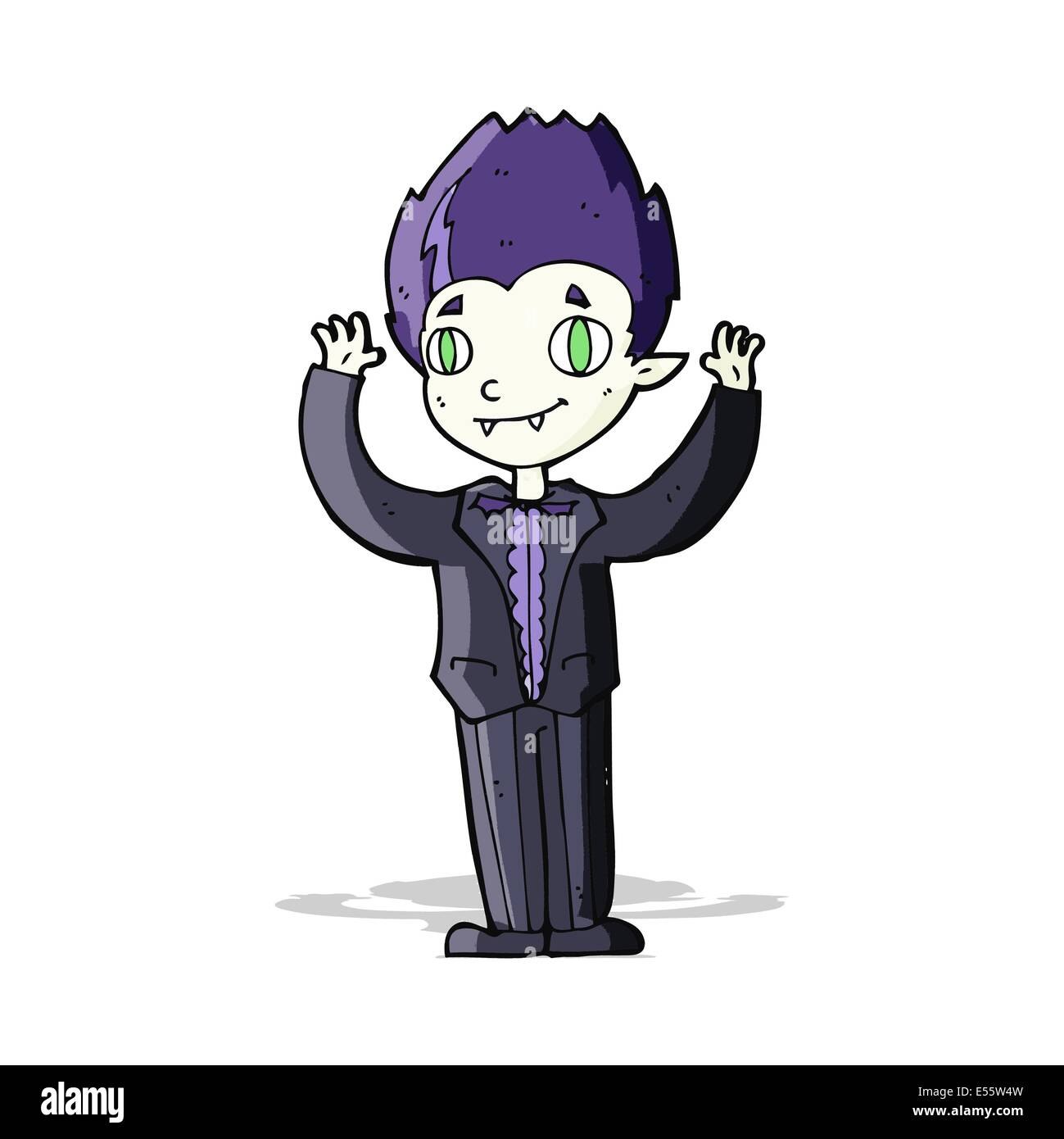 cartoon vampire boy Stock Vector Image & Art - Alamy
