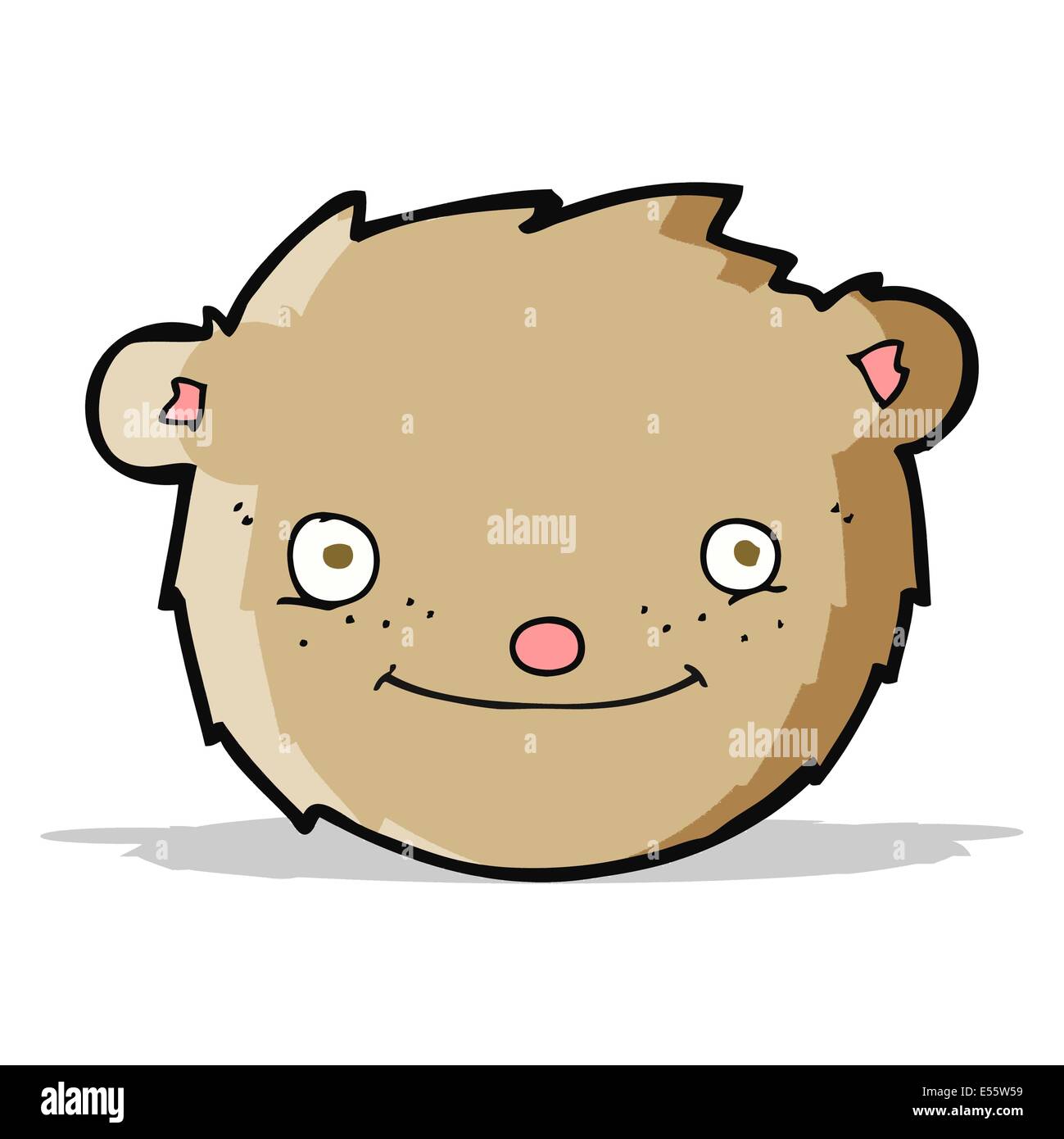 cartoon teddy bear head Stock Vector Image & Art - Alamy
