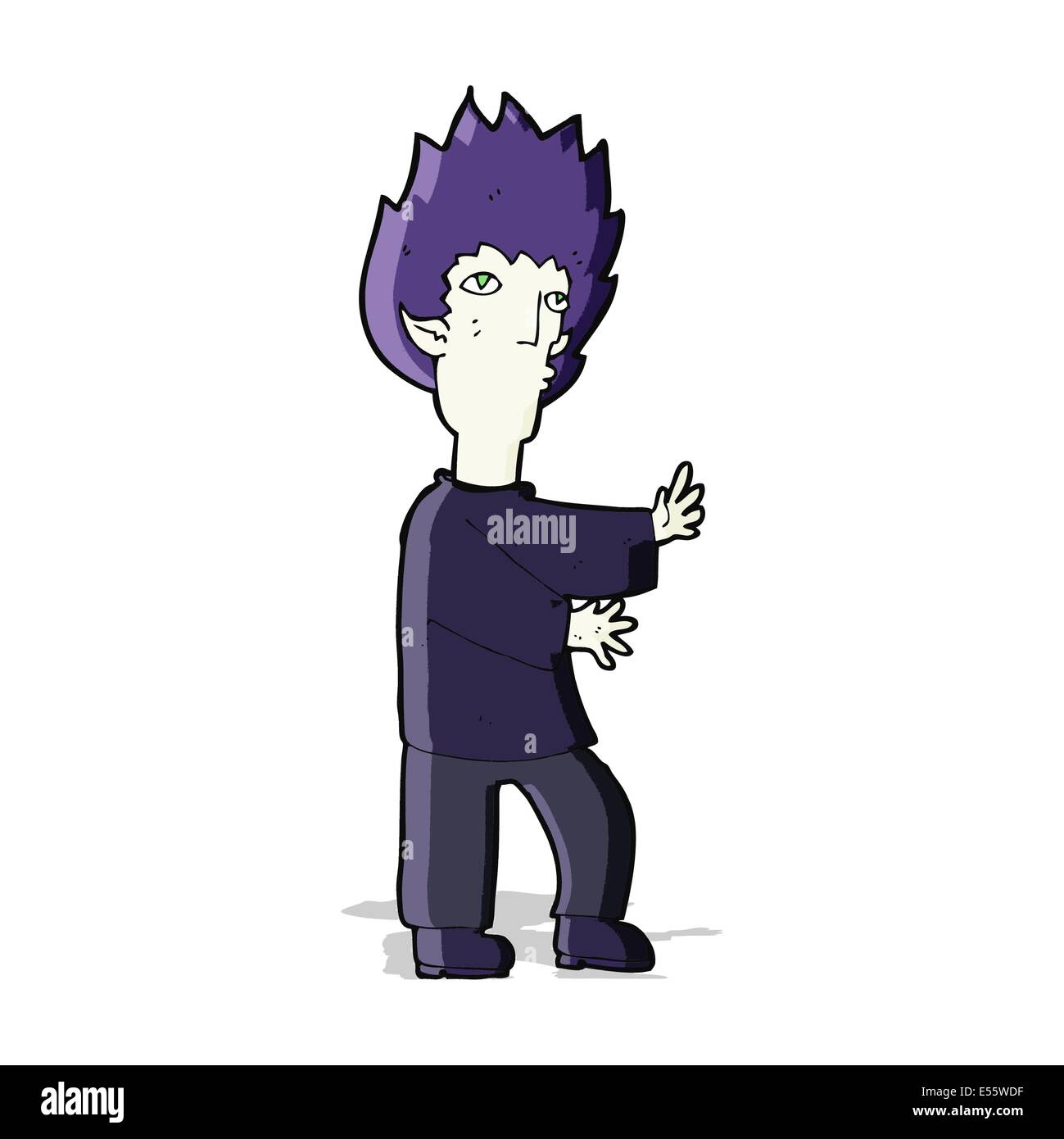 cartoon vampire man Stock Vector Image & Art - Alamy