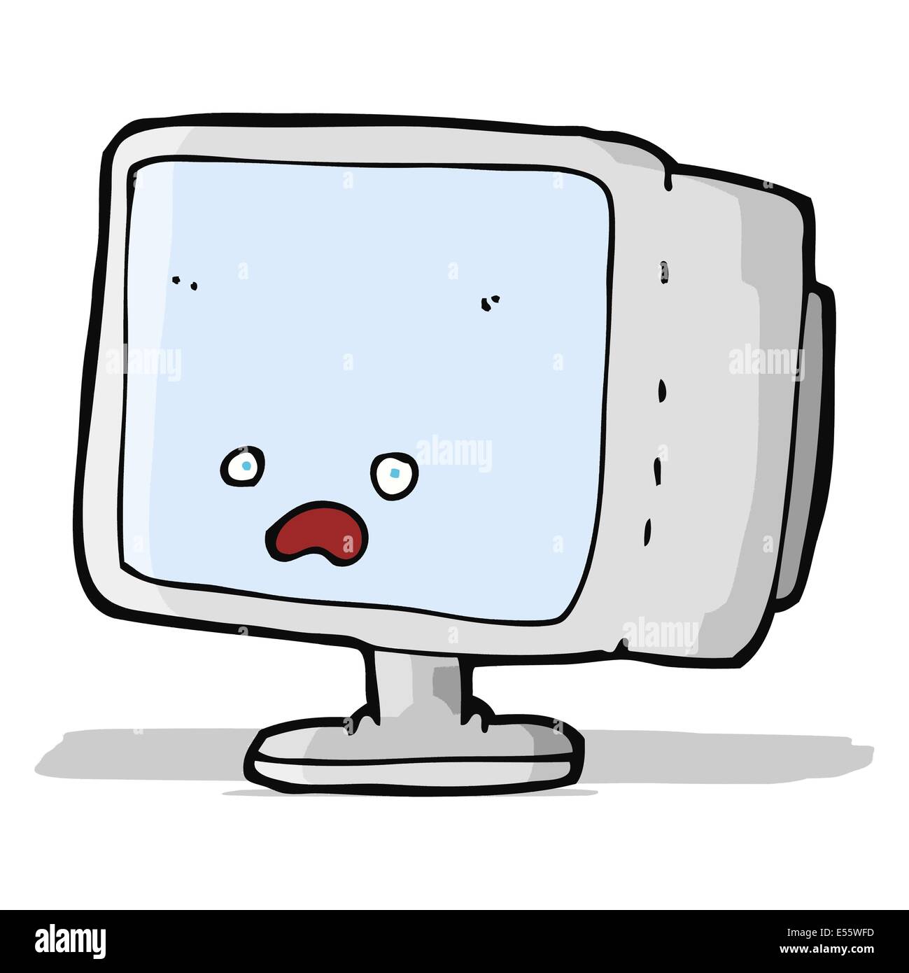 cartoon computer screen Stock Vector Image & Art - Alamy