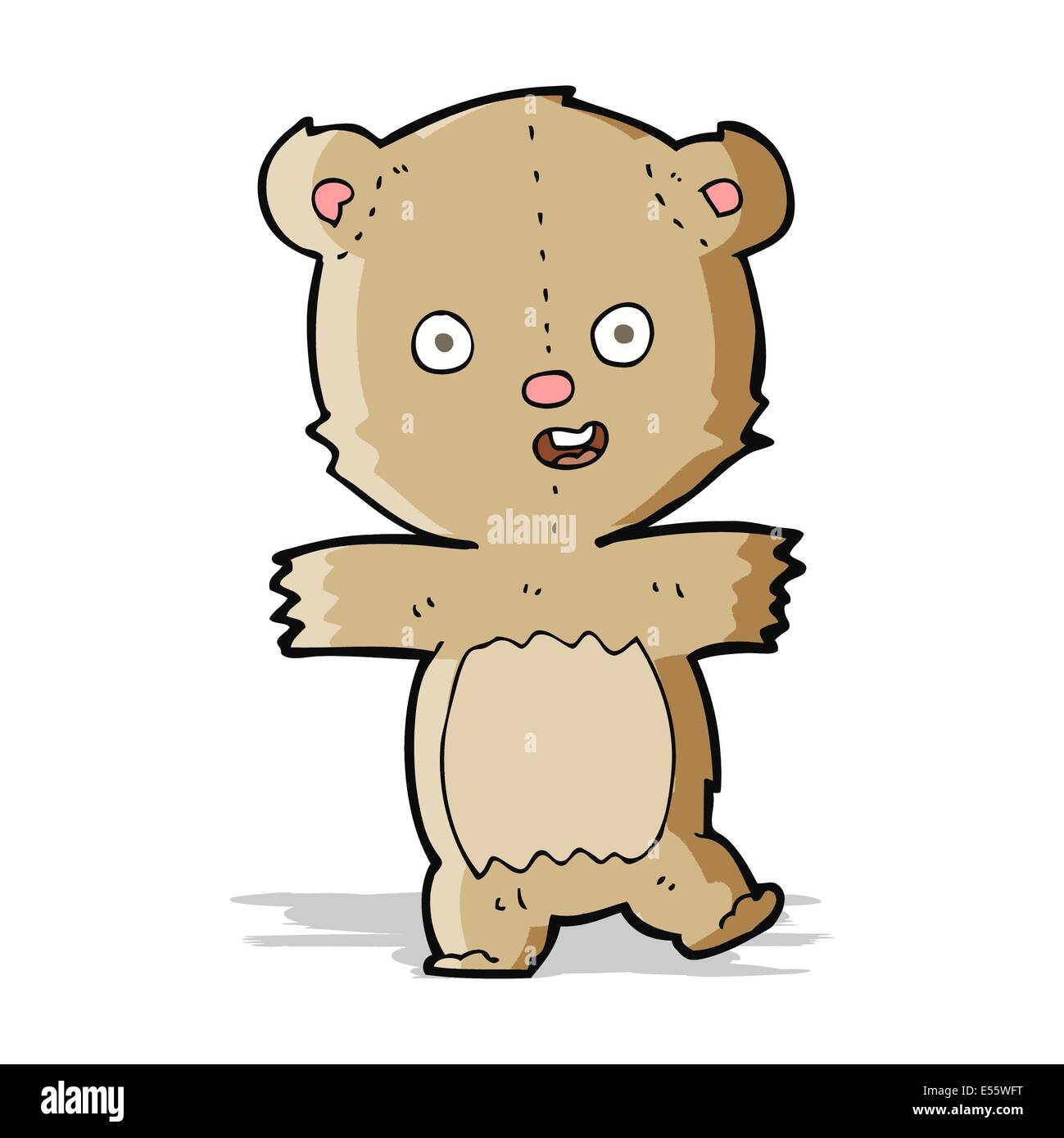 cartoon dancing teddy bear Stock Vector Image & Art - Alamy