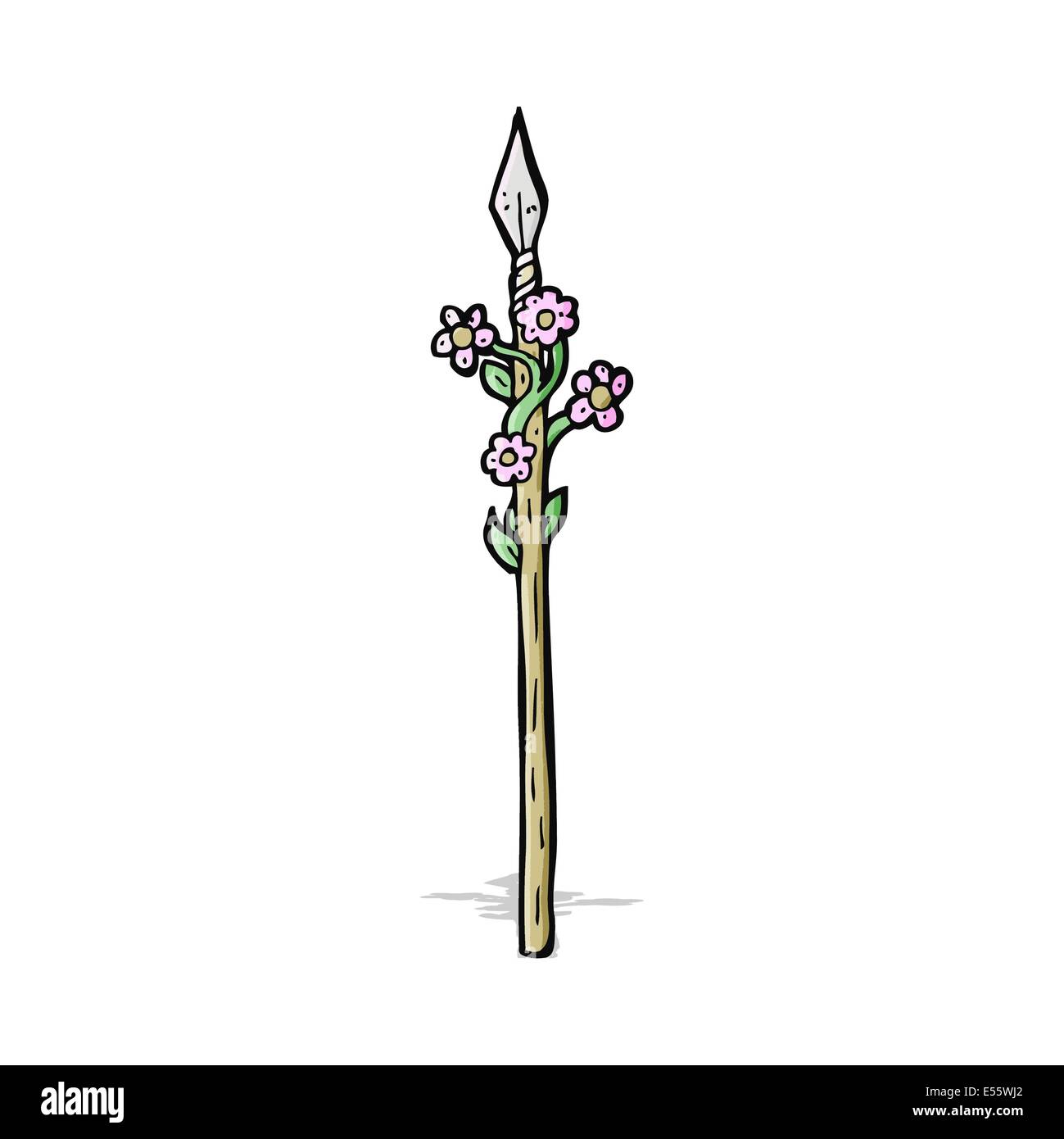 cartoon flowering spear Stock Vector Image & Art - Alamy