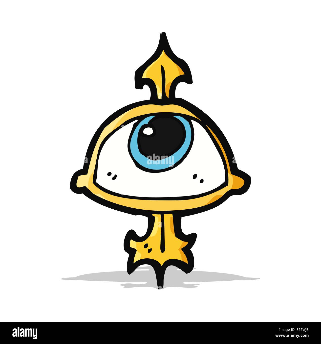 cartoon eye symbol Stock Vector Image & Art - Alamy