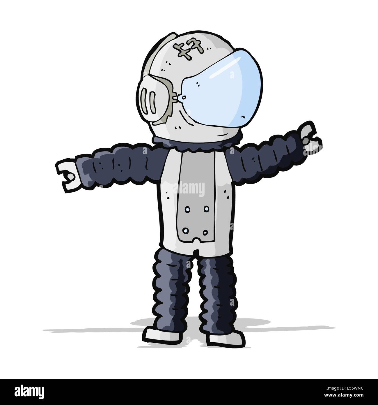 cartoon astronaut reaching Stock Vector Image & Art - Alamy