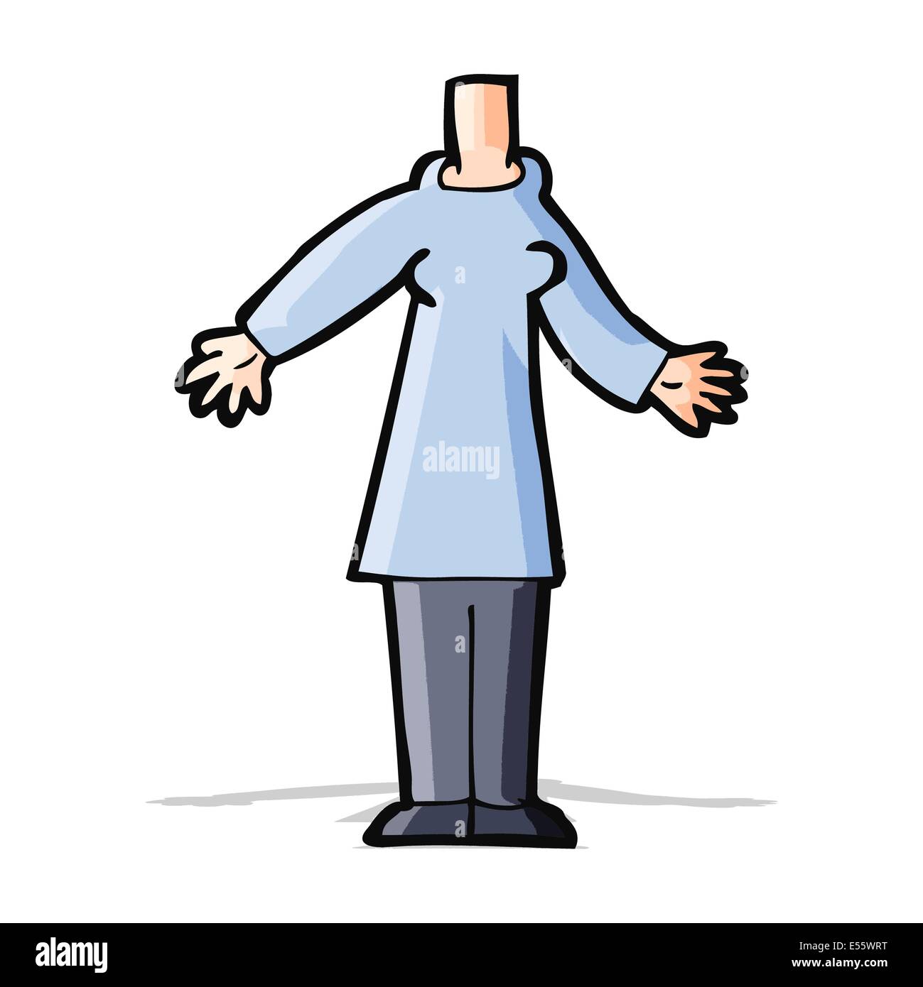 cartoon body (mix and match cartoons or add own photos Stock Vector ...