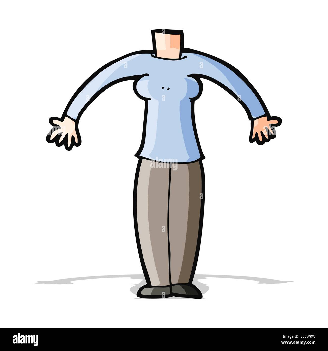 cartoon body (mix and match cartoons or add own photos Stock Vector ...