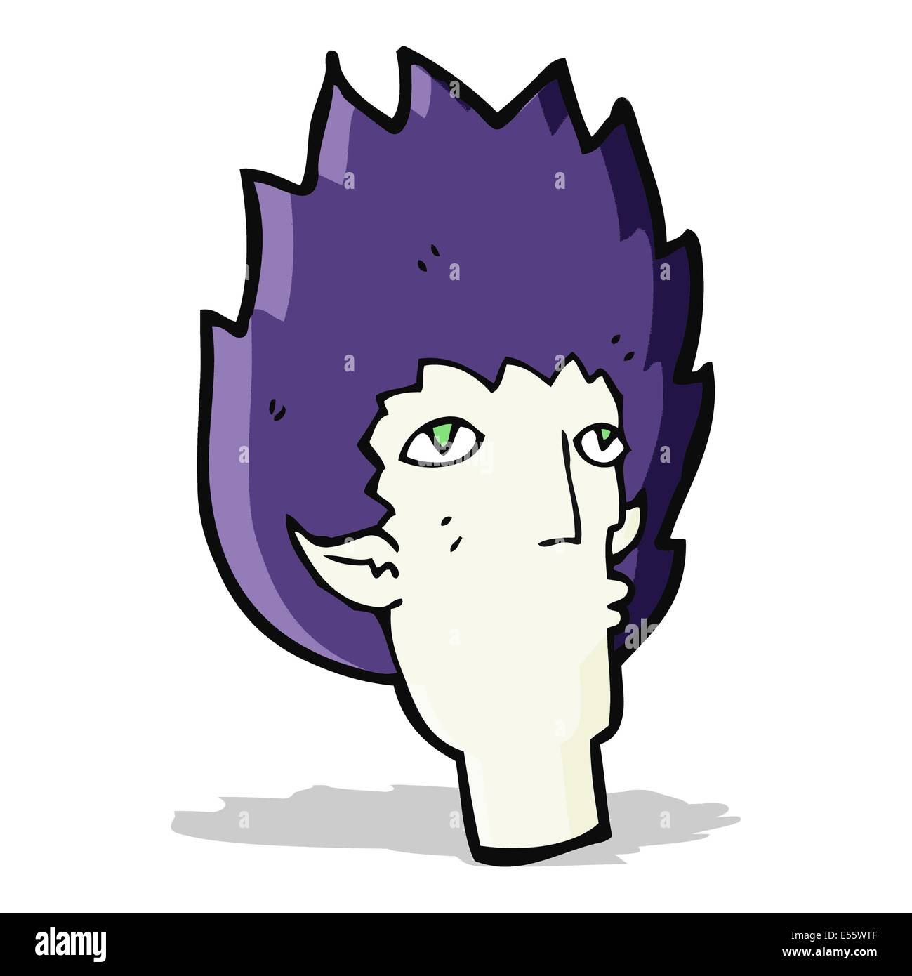 cartoon vampire face Stock Vector Image & Art - Alamy