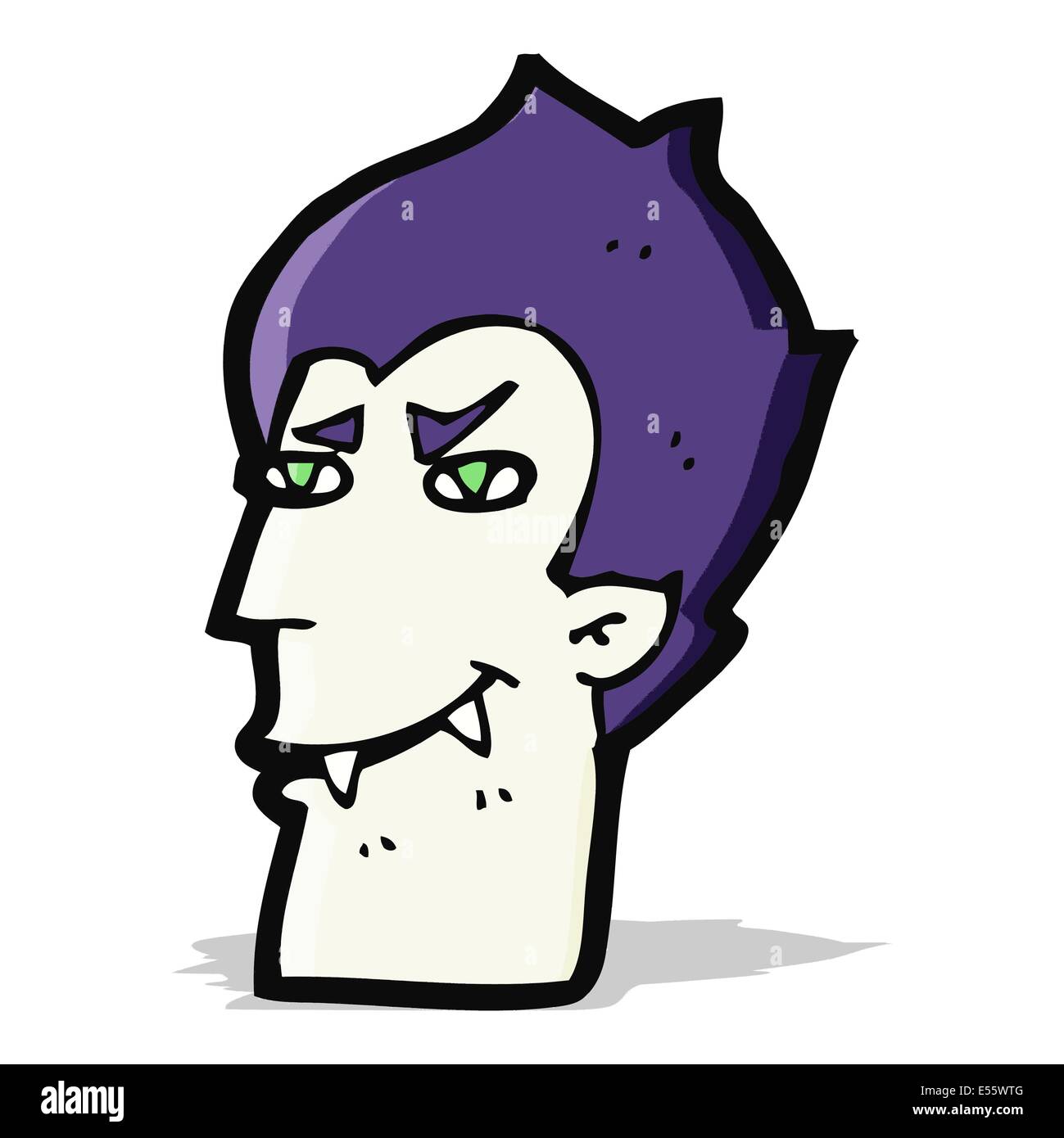 cartoon vampire face Stock Vector Image & Art - Alamy