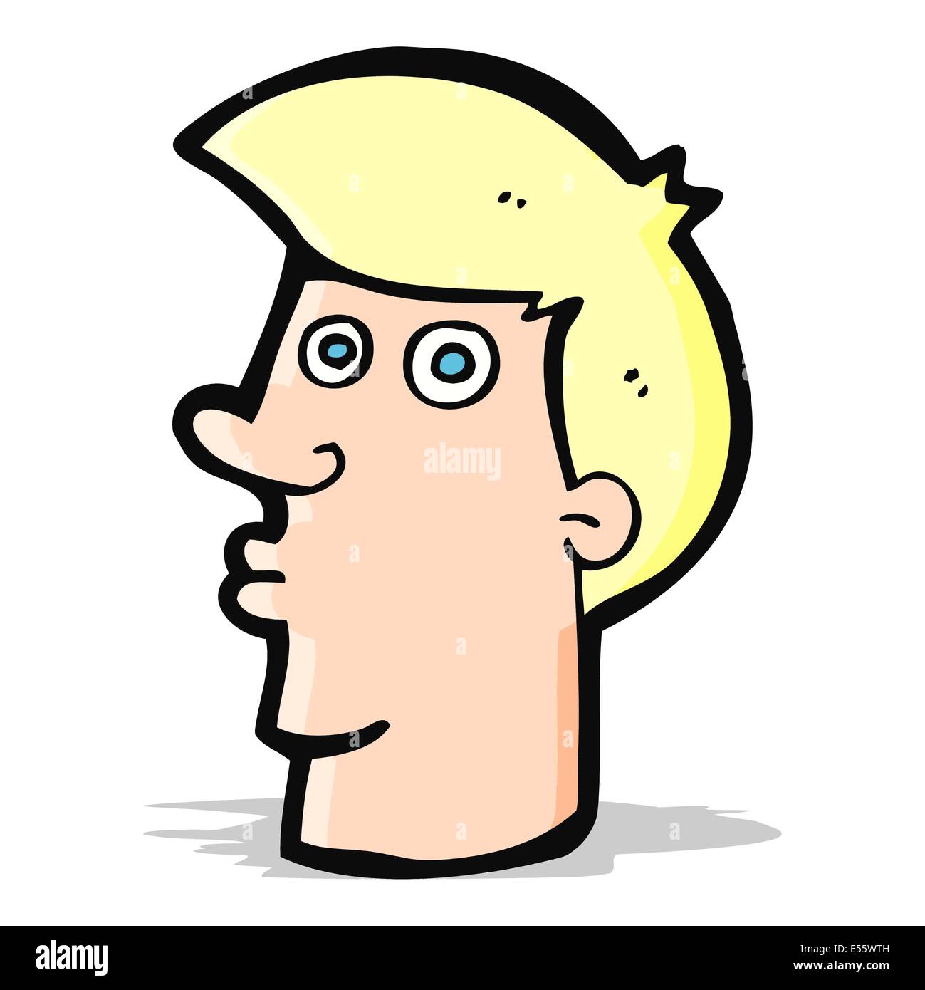 cartoon confused man Stock Vector Image & Art - Alamy