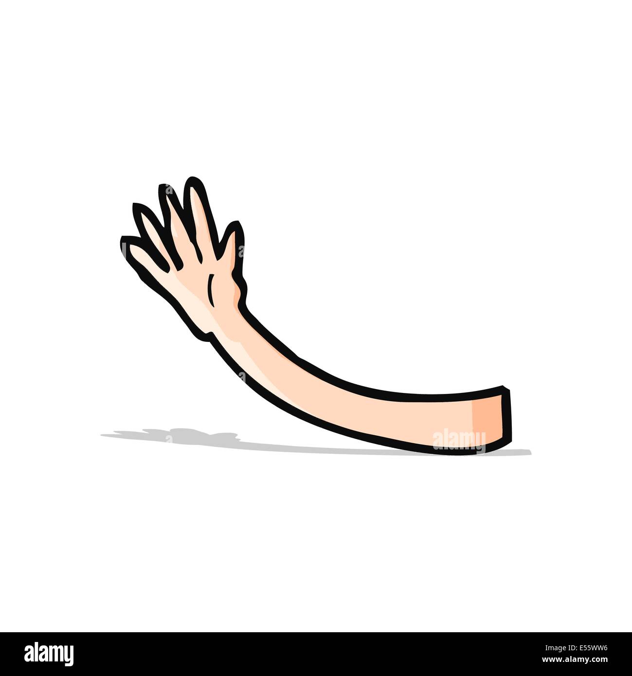 cartoon arm gesture Stock Vector Image & Art - Alamy