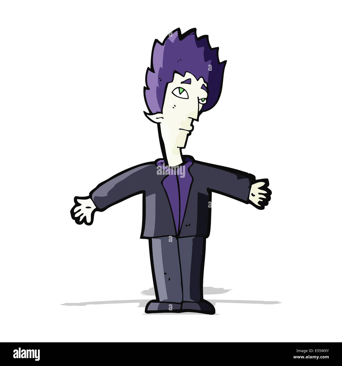 cartoon vampire man Stock Vector Image & Art - Alamy