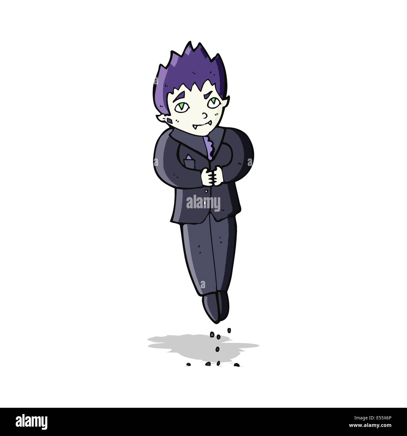 cartoon floating vampire Stock Vector Image & Art - Alamy