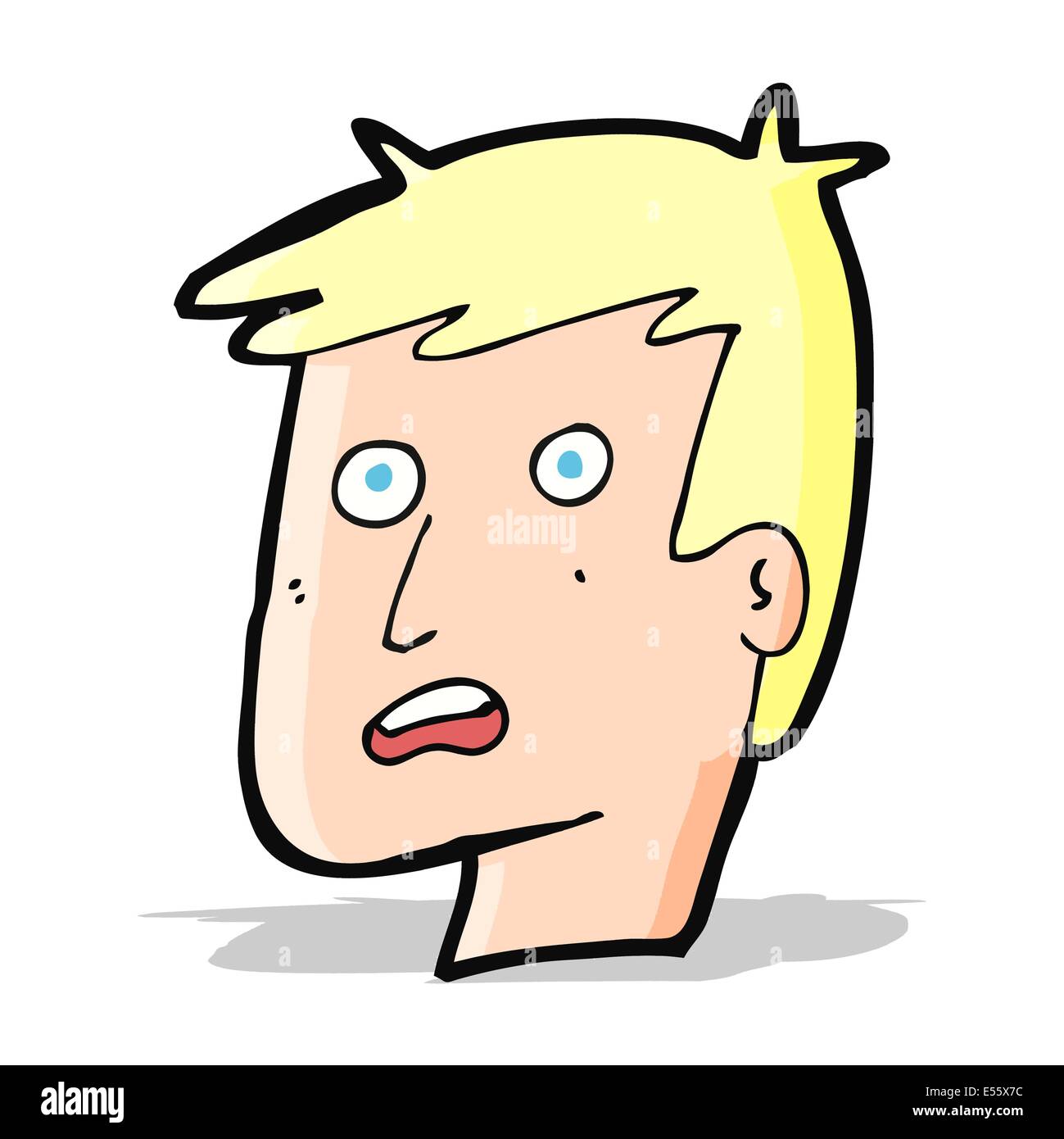 cartoon unhappy face Stock Vector Image & Art - Alamy