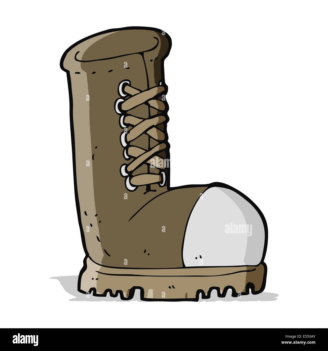 cartoon old work boot Stock Vector Image & Art - Alamy