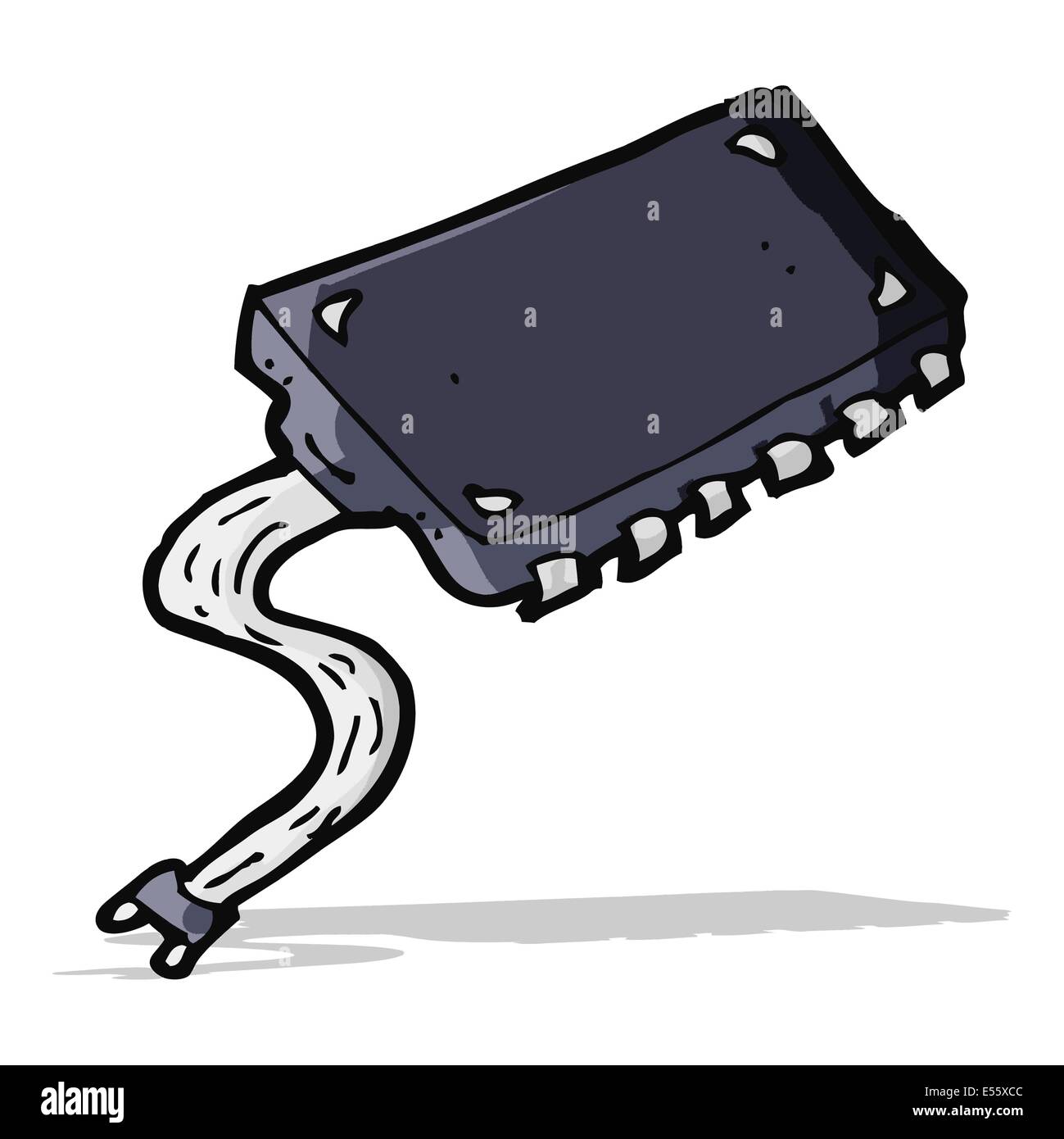 cartoon computer chip Stock Vector Image & Art - Alamy
