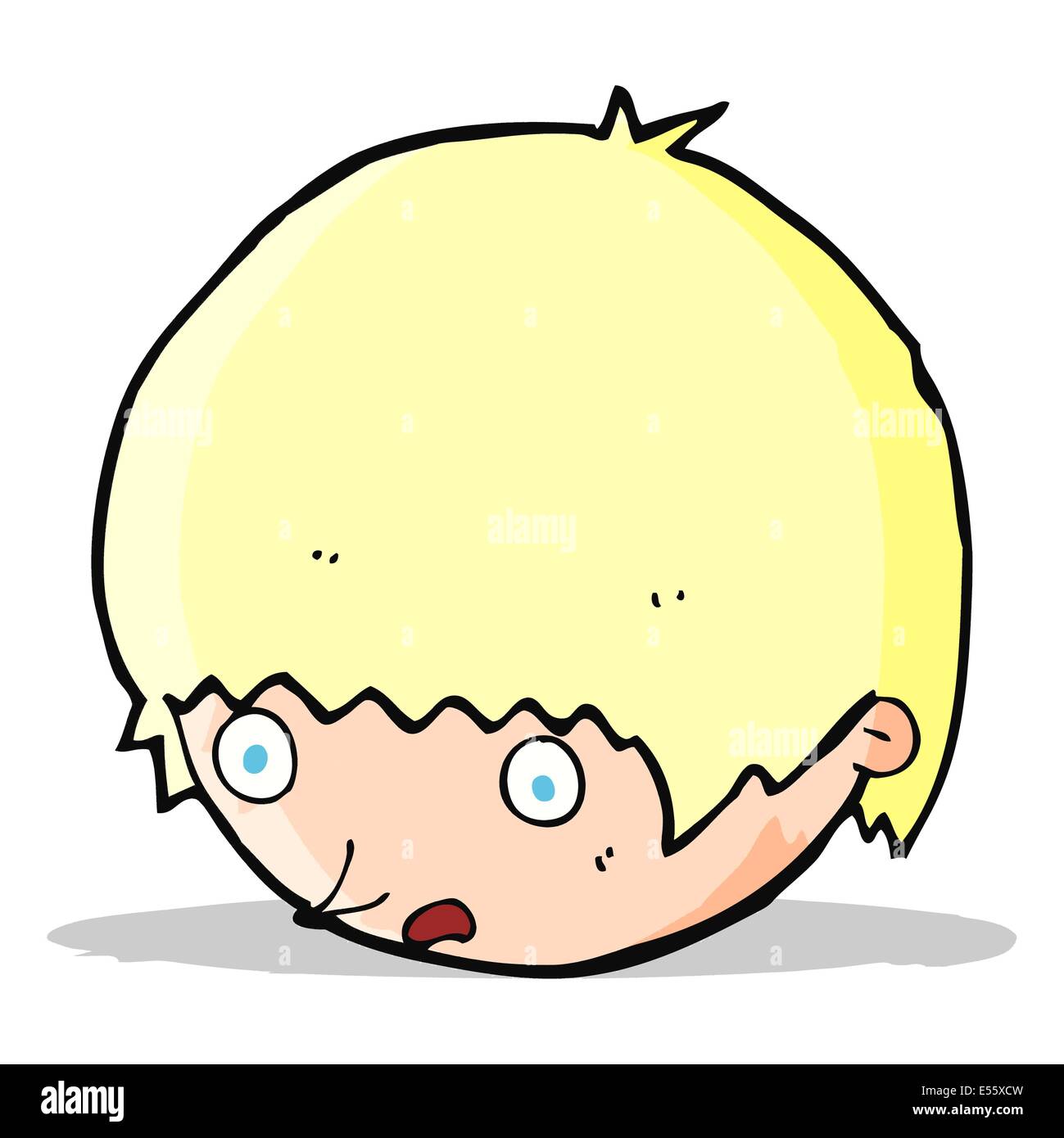 cartoon shocked face Stock Vector Image & Art - Alamy
