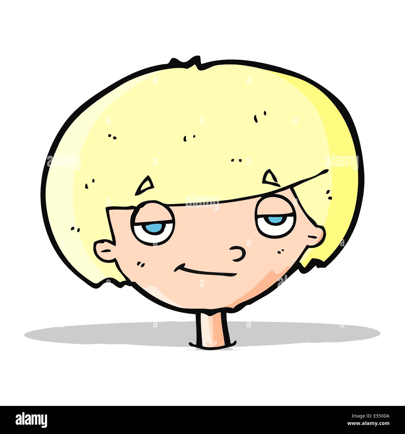 cartoon smug looking boy Stock Vector Image & Art - Alamy
