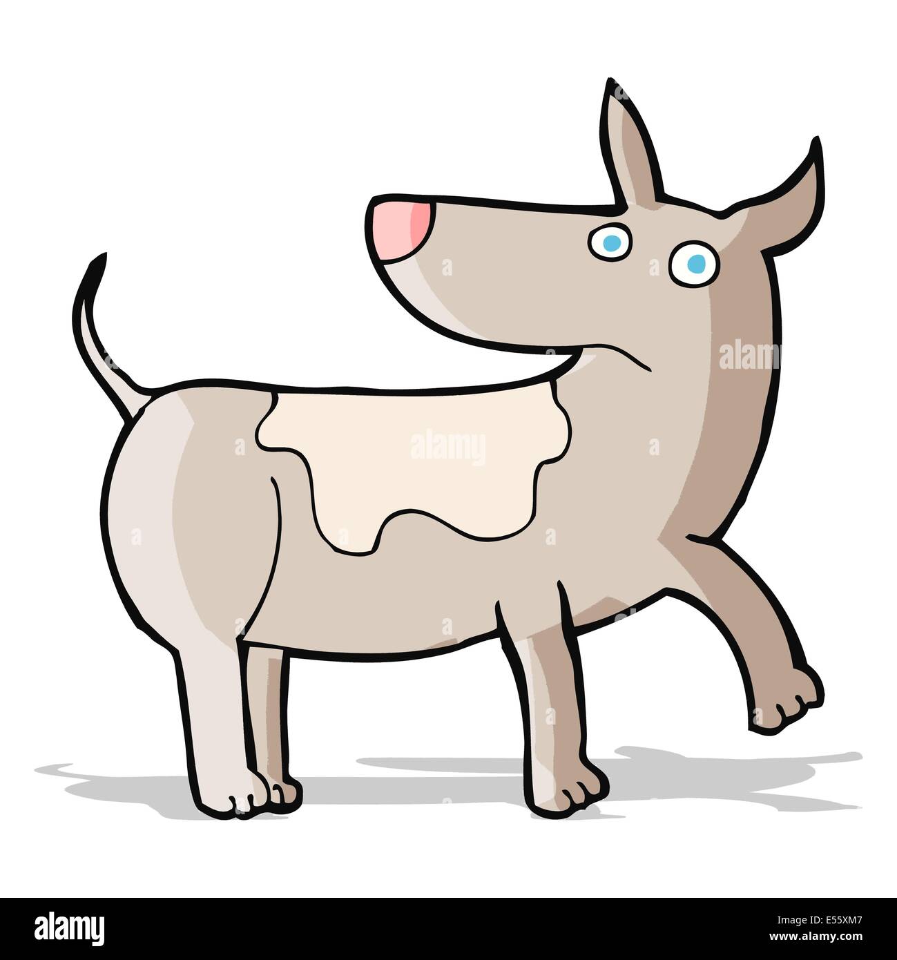 funny cartoon dog Stock Vector Image & Art - Alamy