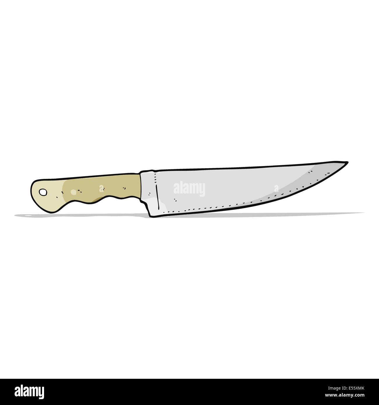 cartoon kitchen knife Stock Vector Image & Art - Alamy