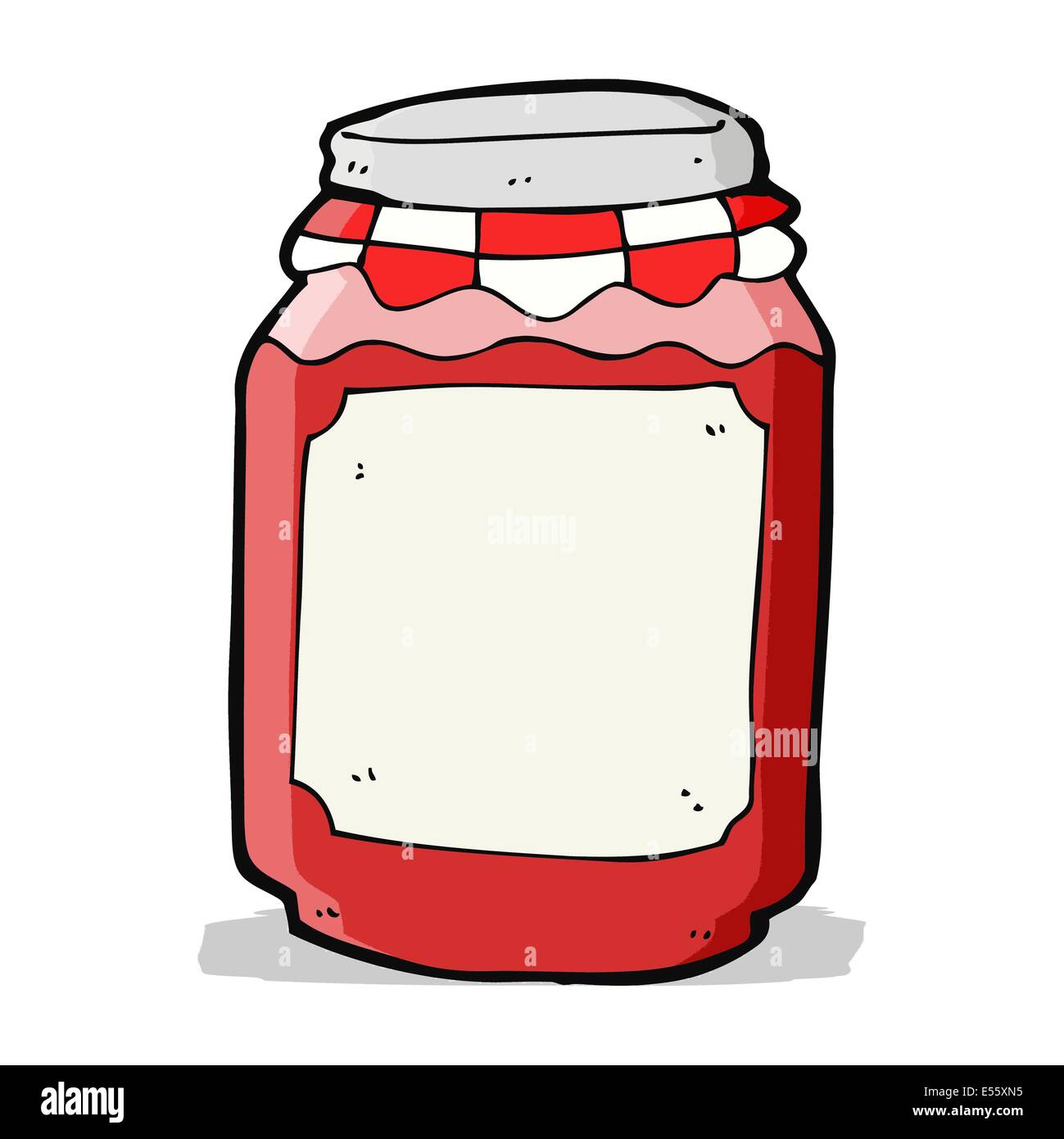 cartoon jar of jam Stock Vector Image & Art - Alamy