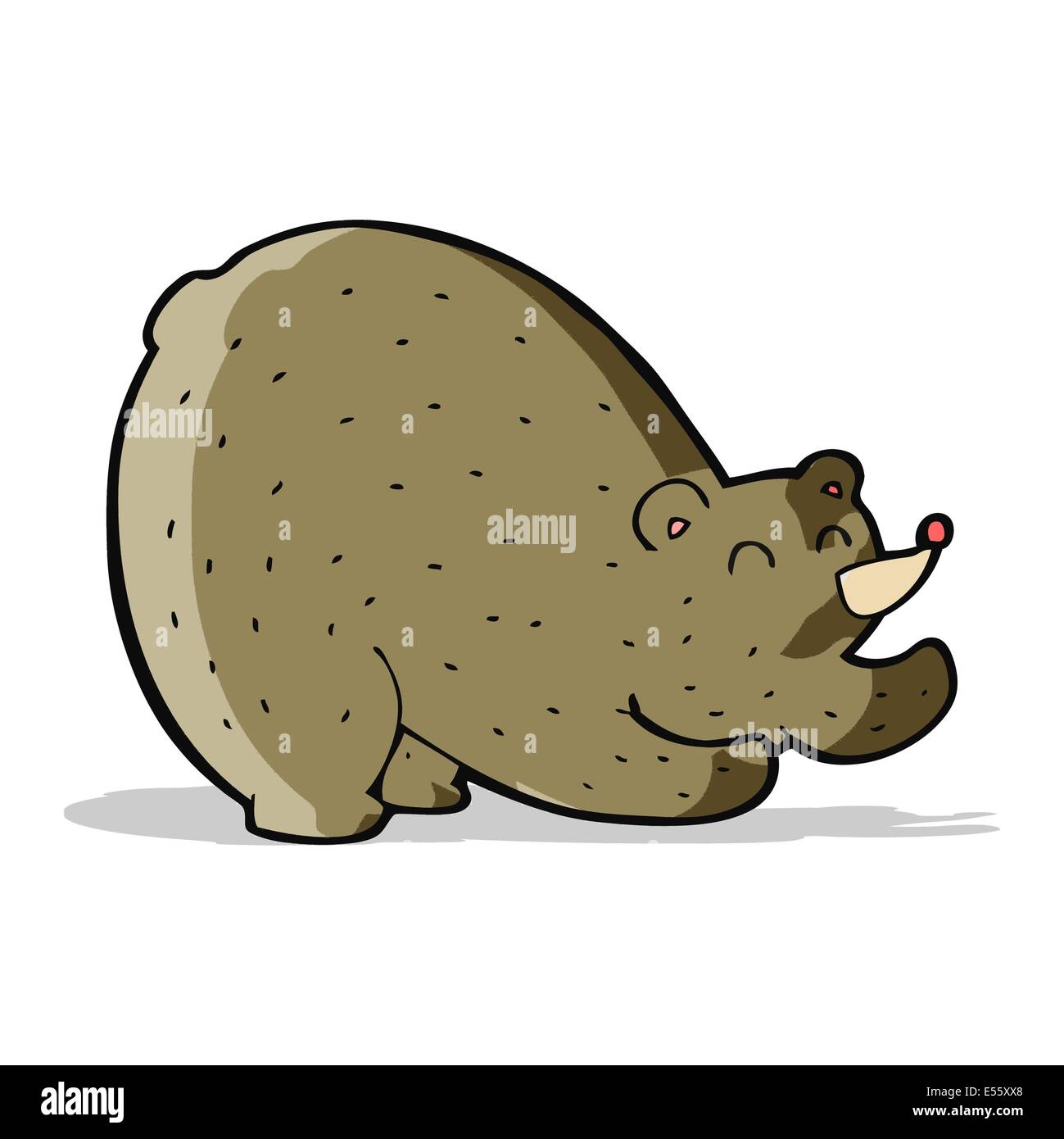 cartoon stretching bear Stock Vector Image & Art - Alamy