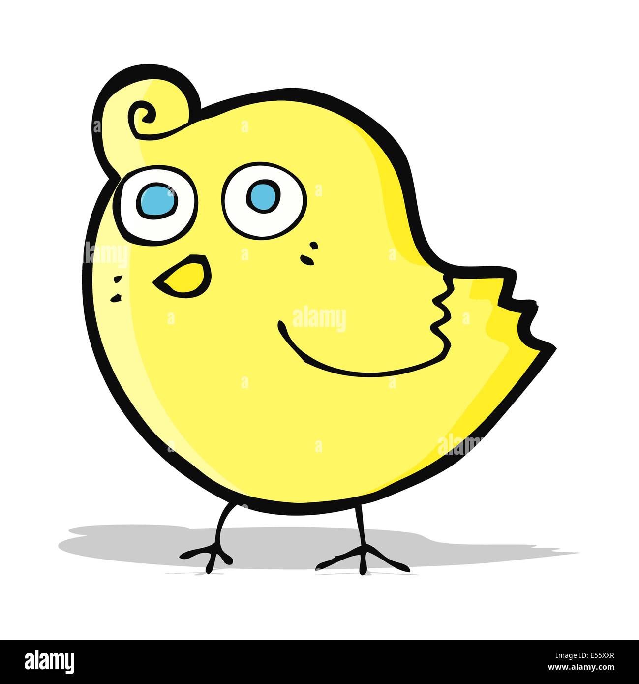 funny cartoon bird Stock Vector Image & Art - Alamy