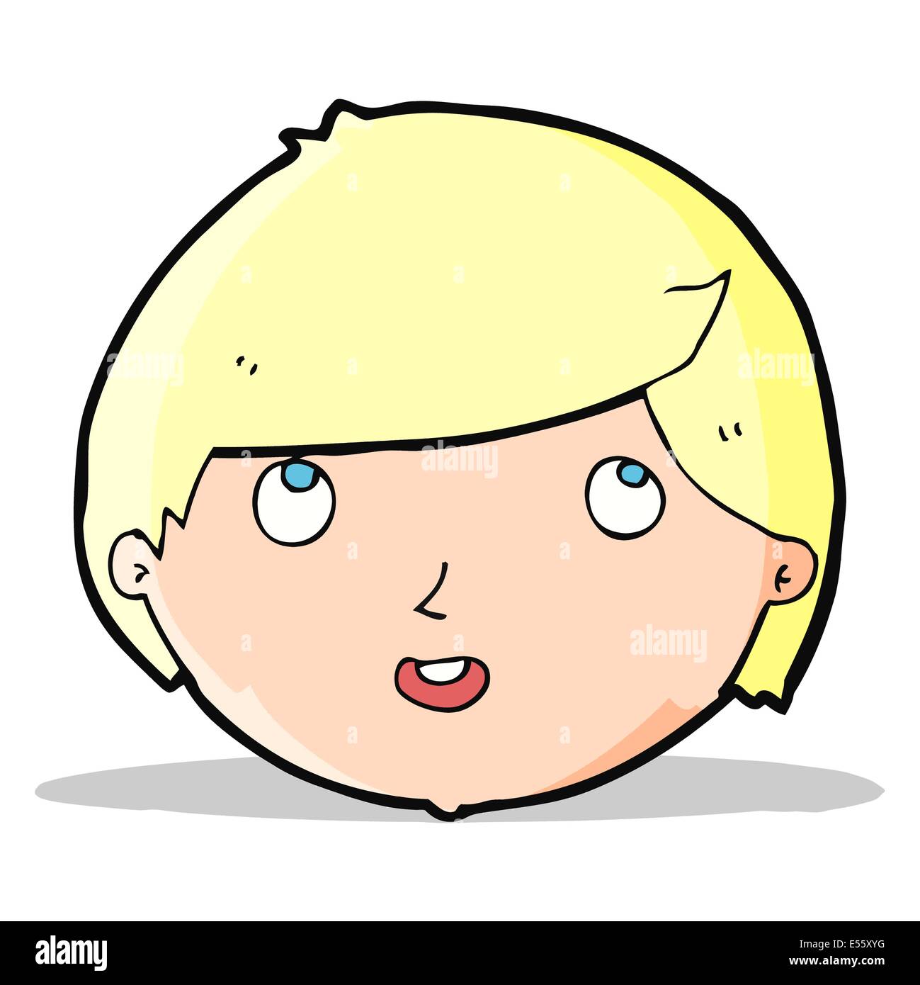 cartoon happy face Stock Vector Image & Art - Alamy