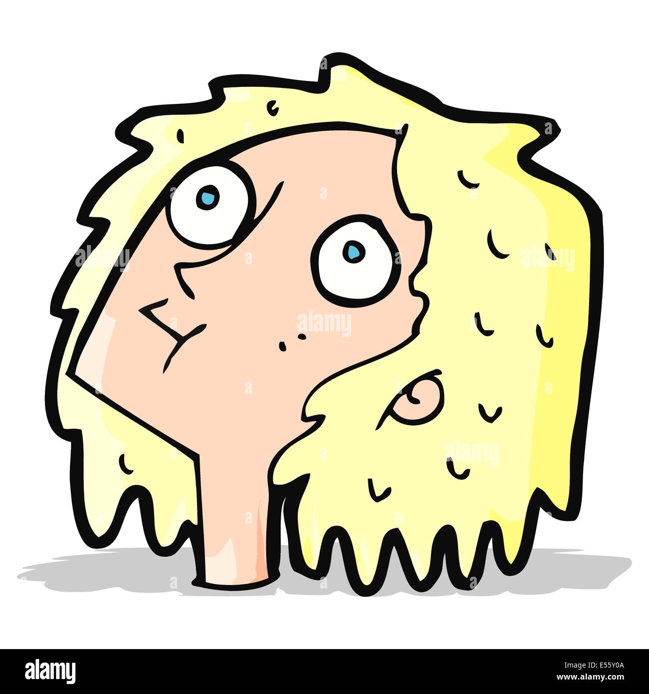 cartoon staring woman Stock Vector Image & Art - Alamy