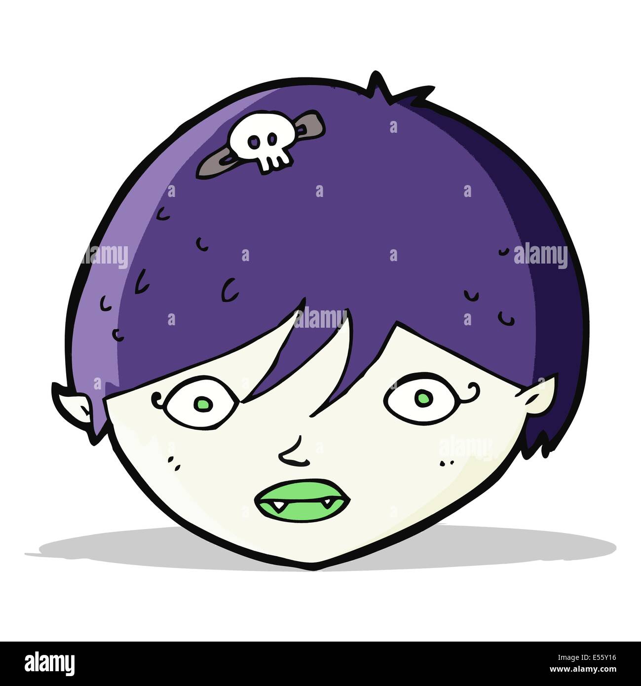cartoon vampire face Stock Vector Image & Art - Alamy