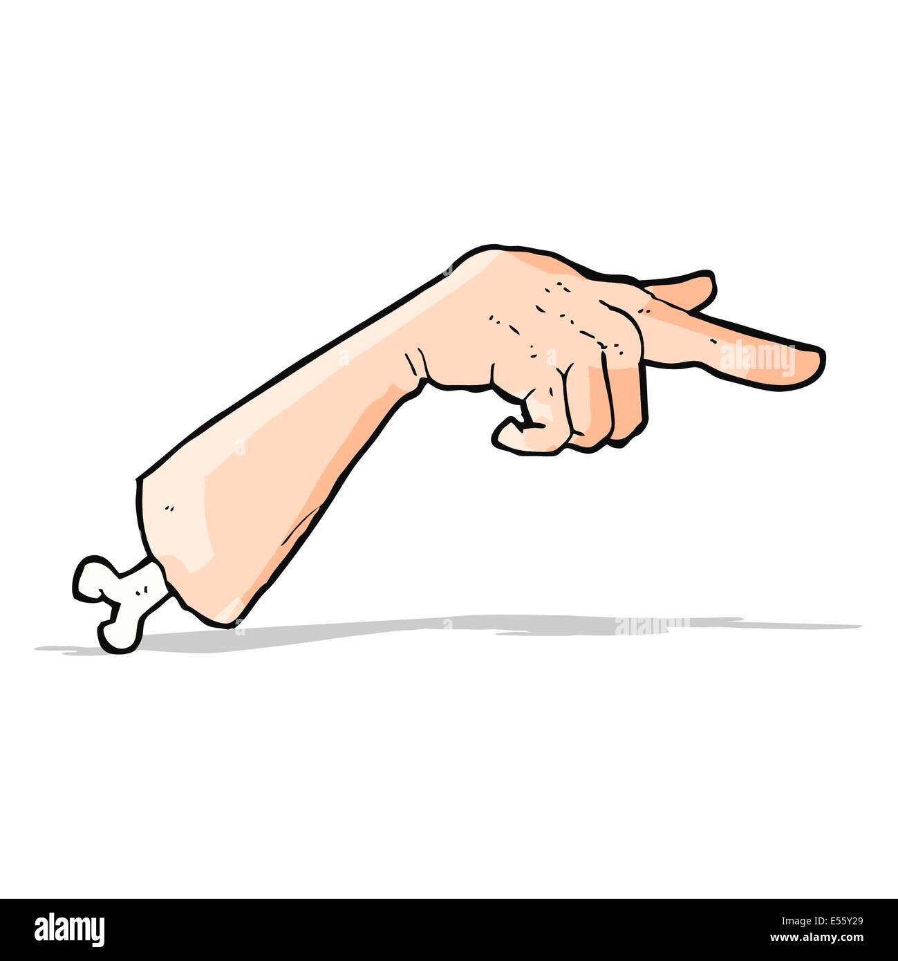 cartoon halloween pointing hand Stock Vector Image & Art - Alamy