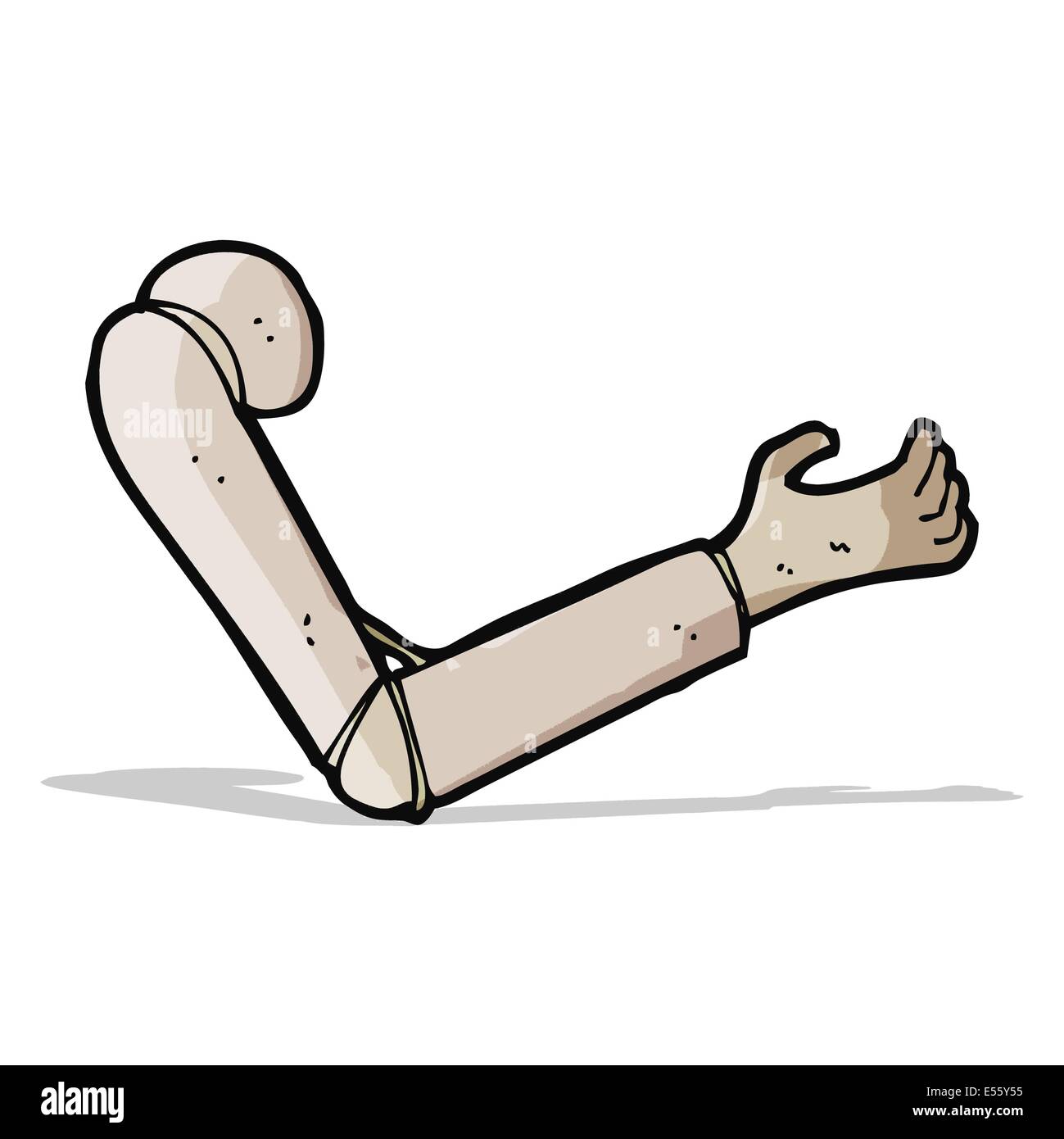 cartoon prosthetic arm Stock Vector Image & Art - Alamy
