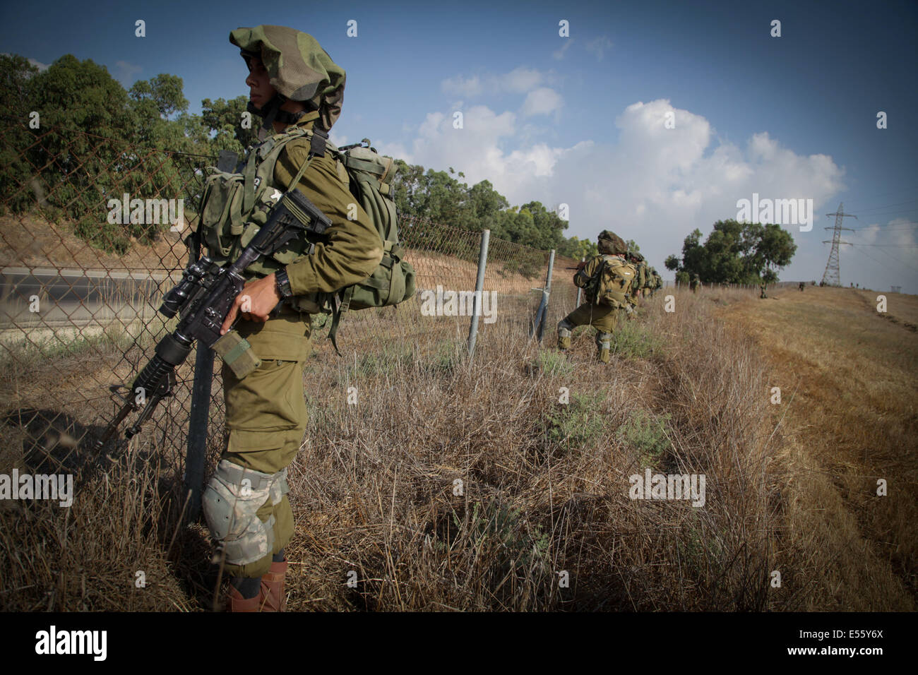 Protective edge gaza 8 july hi-res stock photography and images - Alamy