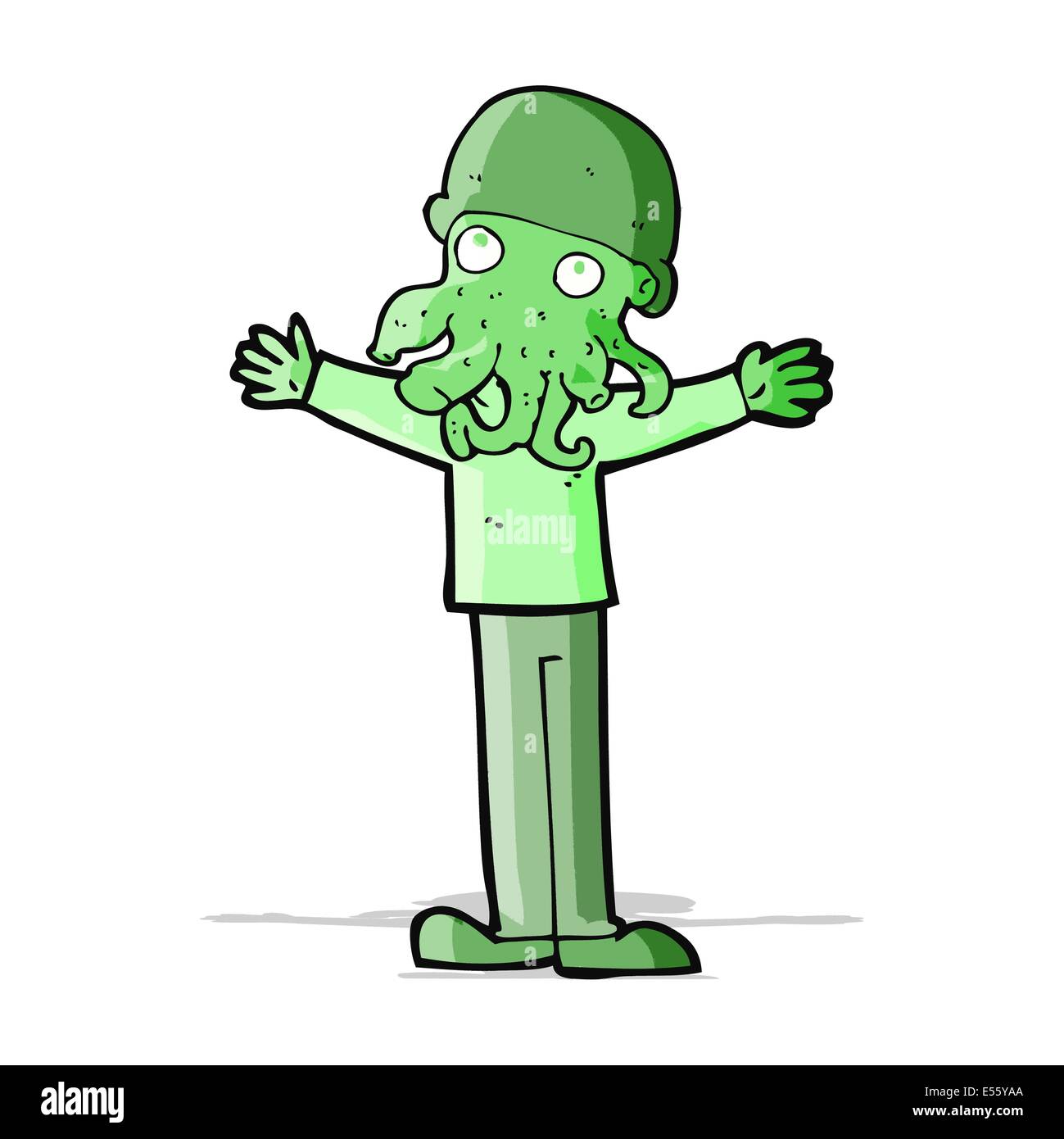 Male squid Stock Vector Images - Alamy