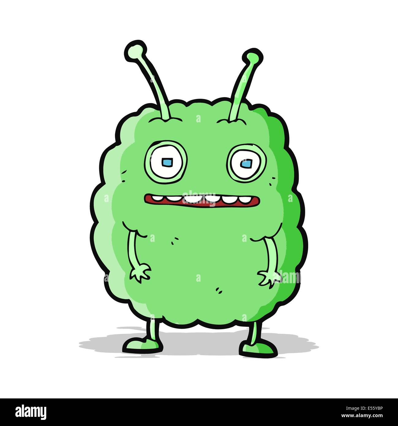 cartoon funny alien monster Stock Vector Image & Art - Alamy