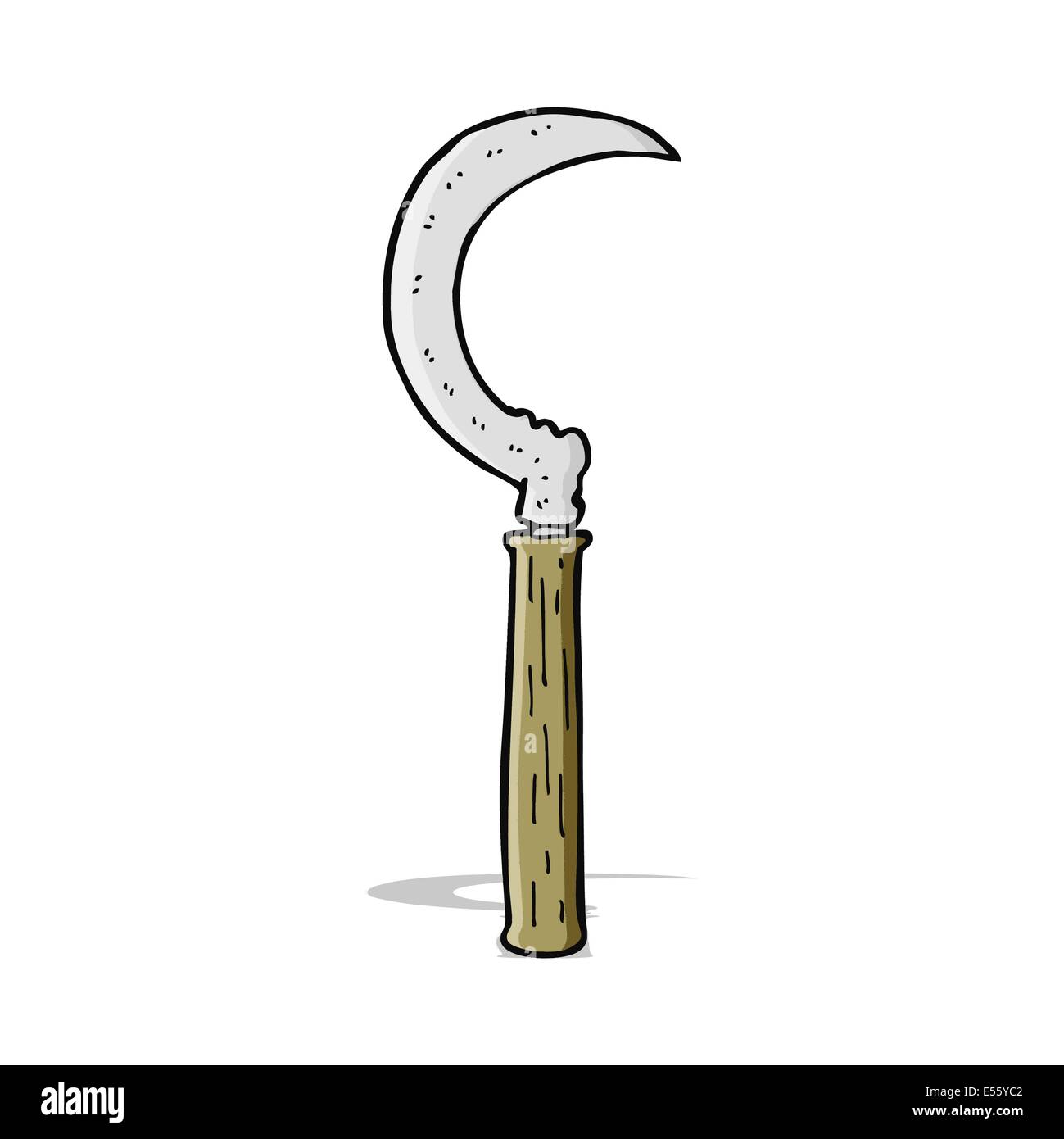 Cartoon sickle Cut Out Stock Images & Pictures - Alamy