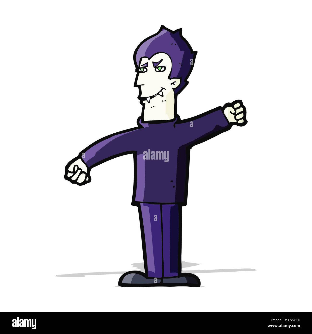 cartoon vampire man Stock Vector Image & Art - Alamy