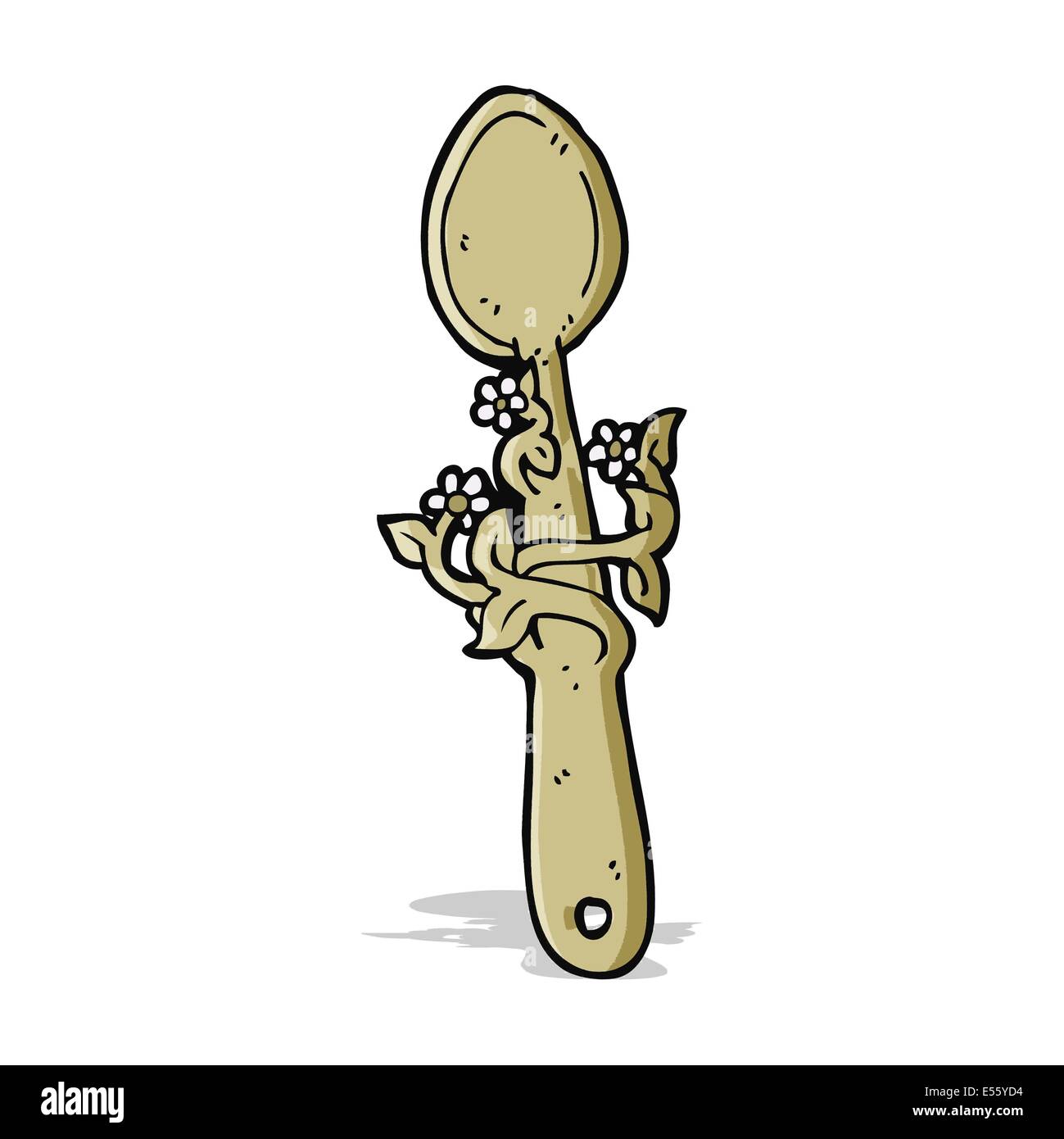 cartoon wooden spoon Stock Vector Image & Art - Alamy
